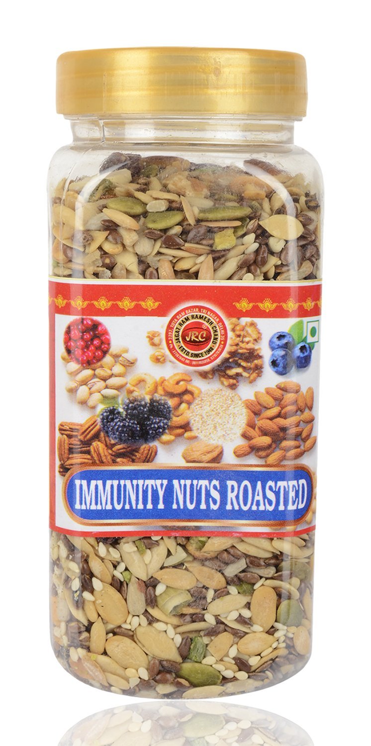 JRC Immunity Nuts, Roasted - 200 grams | Roasted Mixed Nuts | Pumpkin ...