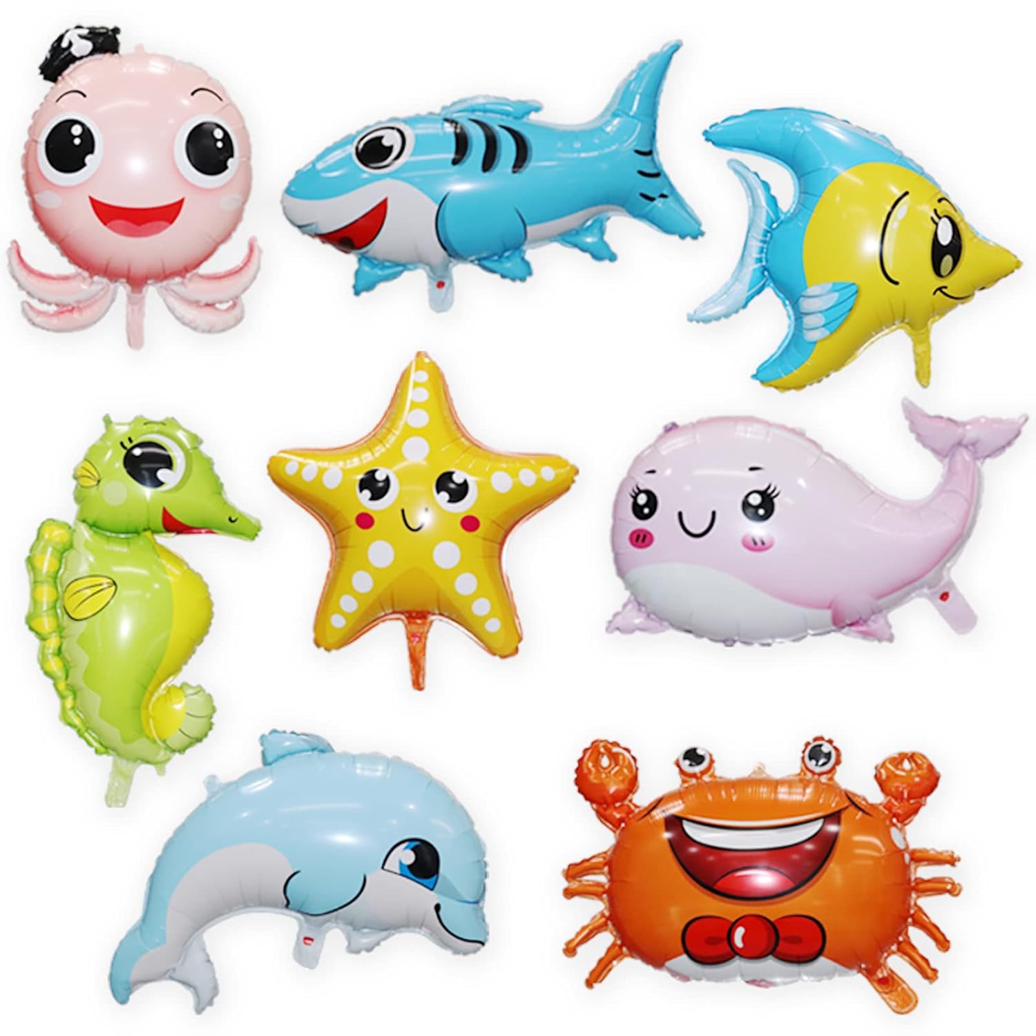 Sea Animal Balloons Under the Sea Balloons Fish Balloons Birthday Party ...