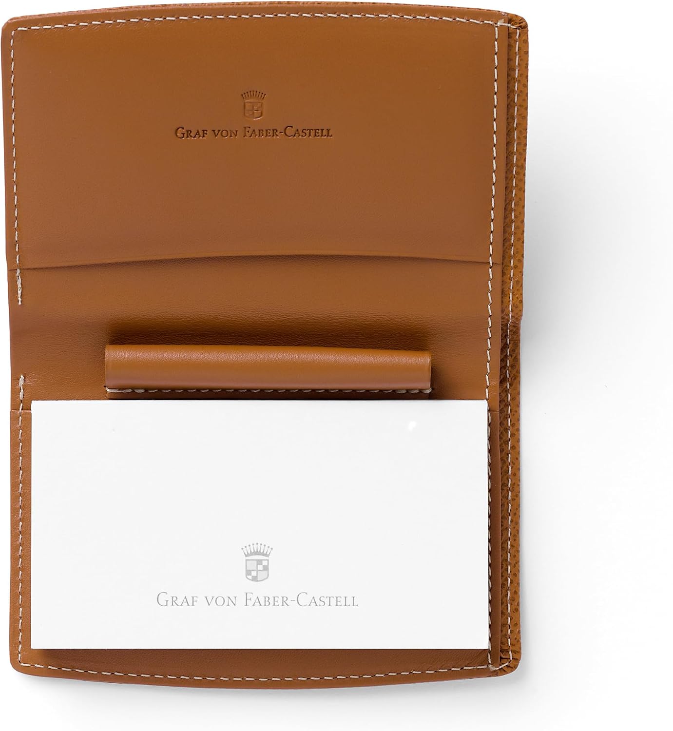 Graf von Faber-Castell Epsom 118894 Notepad Case Cognac with Notepad ...