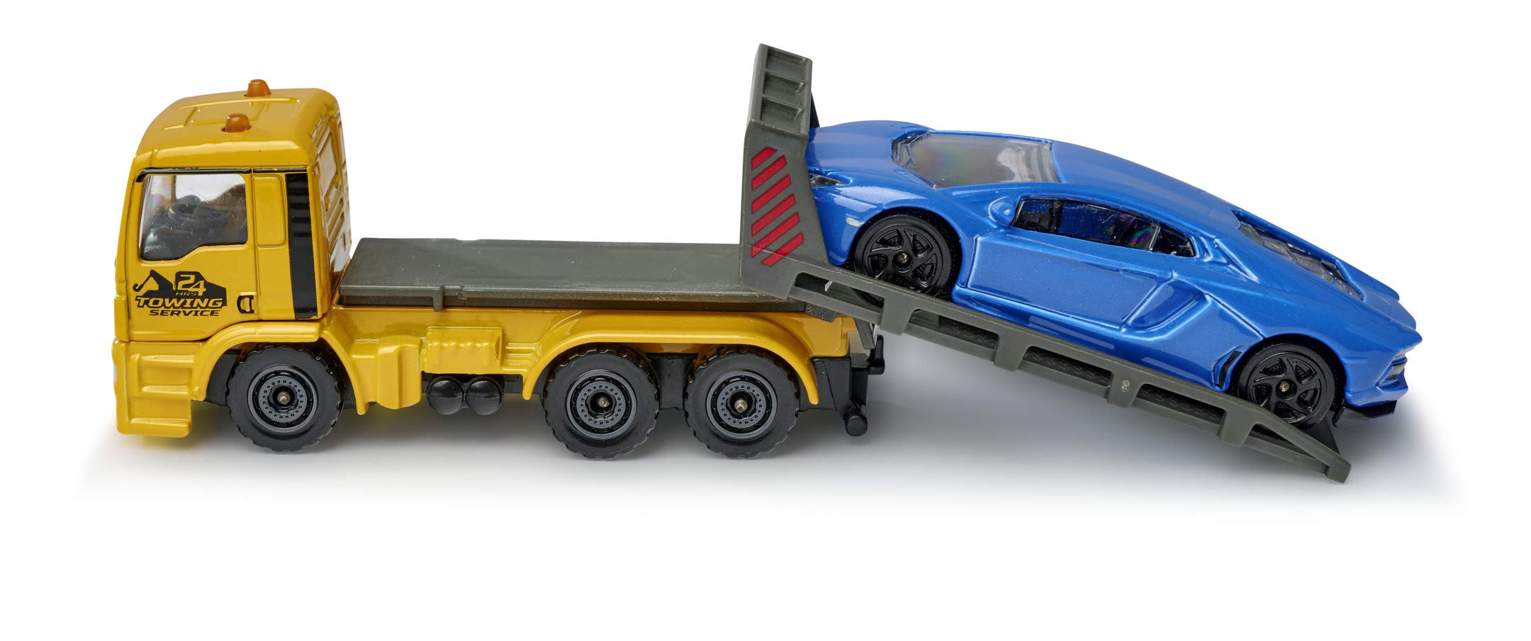 Majorette MAN TGS Tow Truck Lamborghini Aventador Blue Toy Car Wheel ...