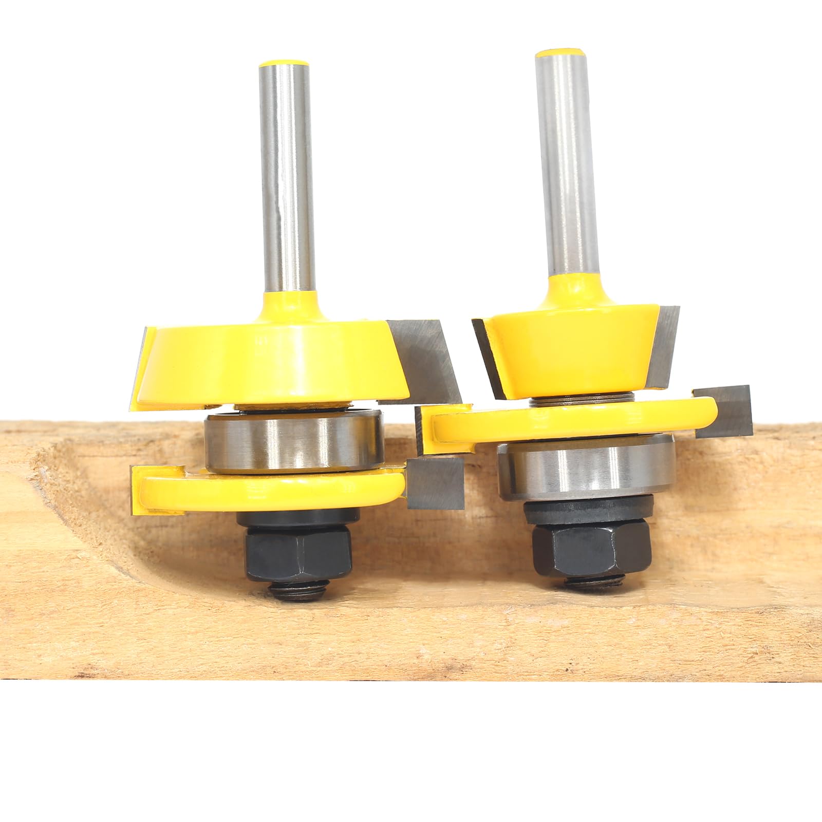 Snapklik.com : Shaker Rail And Stile Router Bits,2PCS Router Bit Set 1/ ...