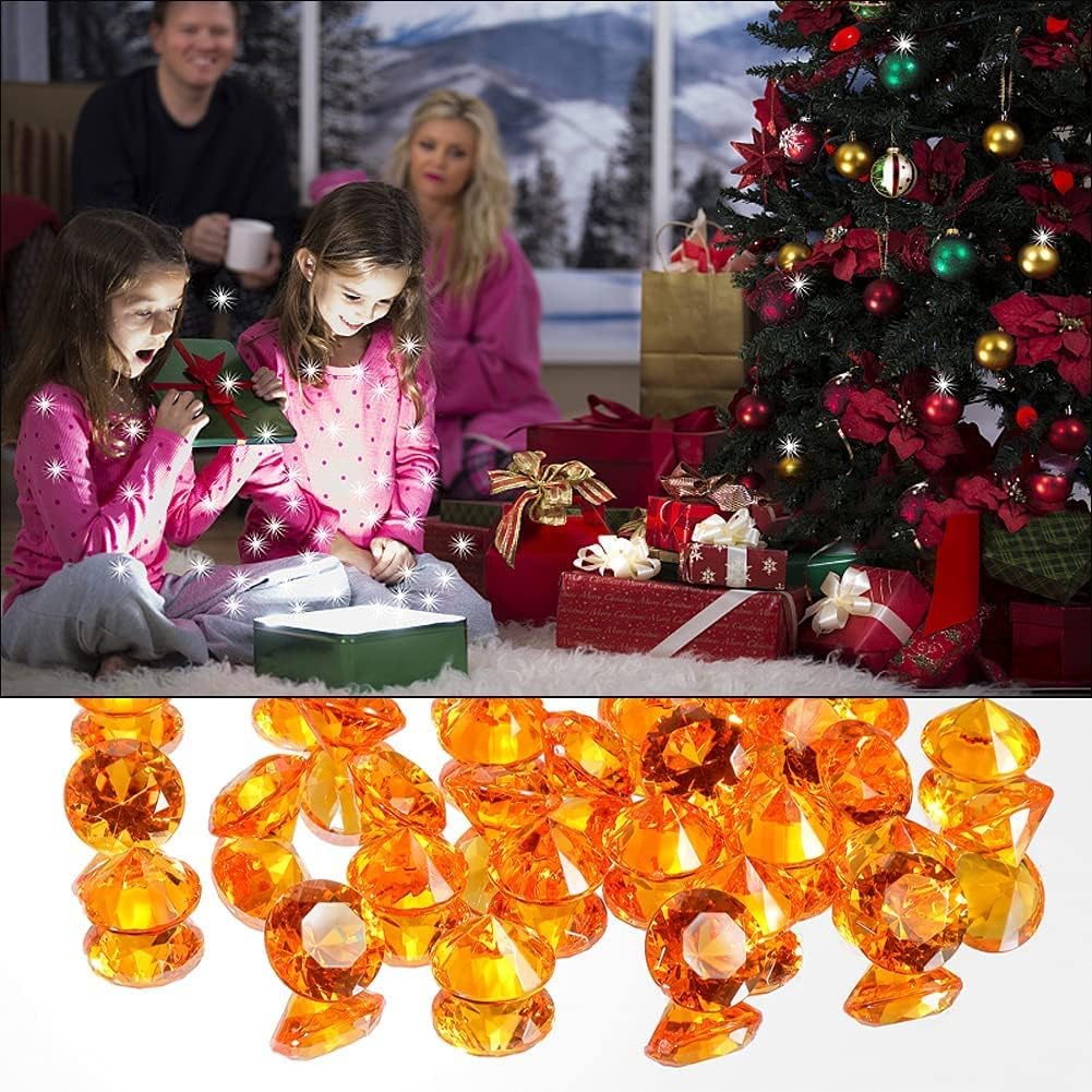 通用 75pcs Pirate Jewels for Party Multi-Colored Acrylic Gems Pirate ...