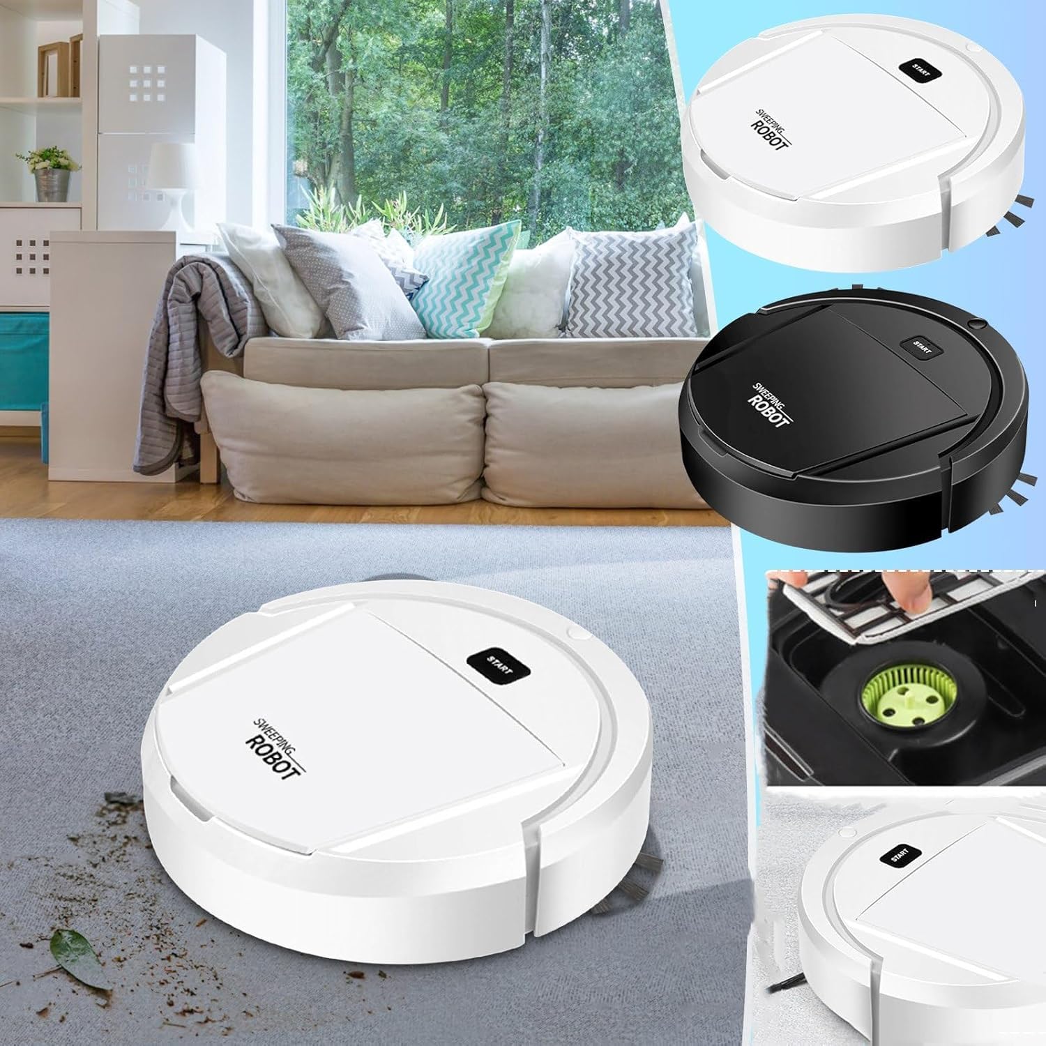 Amazon.com - Todays Deal, Robot Vacuum and Mop Combo, 3 in 1 Cleaning ...