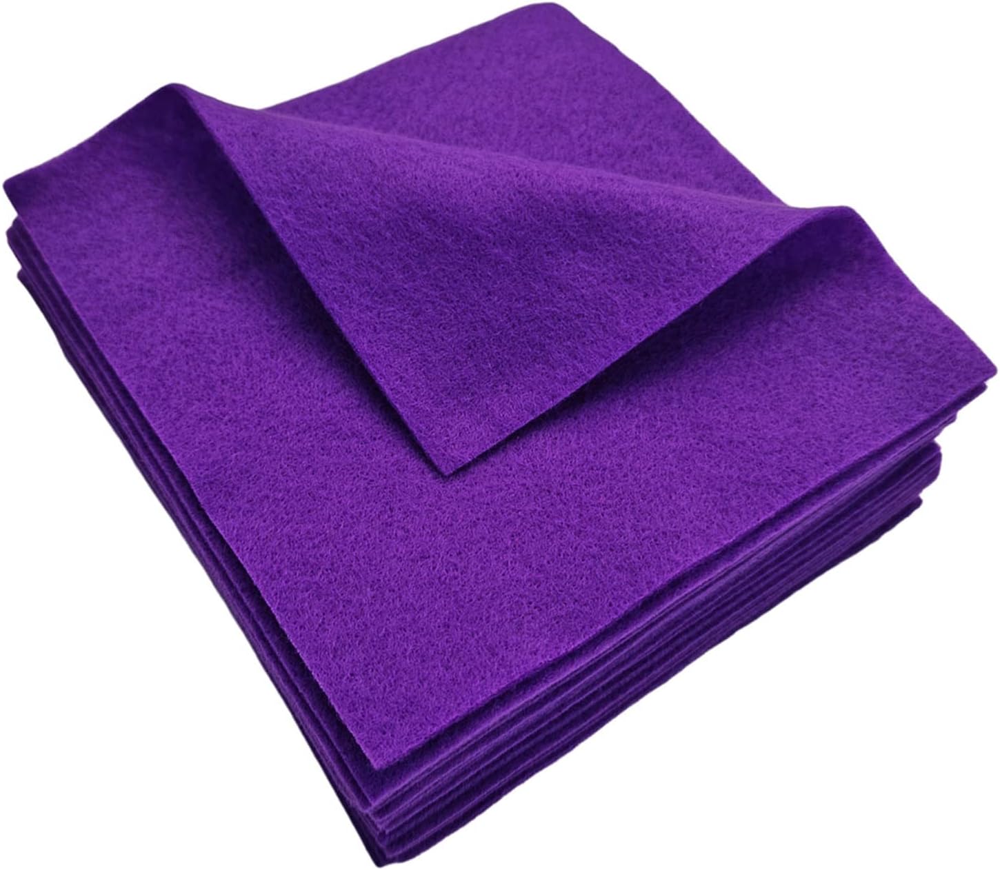 Amazon.com: Jtnohx Soft Felt Fabric, Flexible Craft Felt, 1.4mm Thick 6 ...