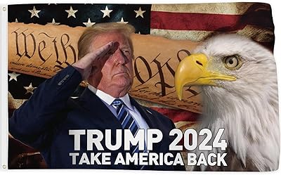 Amazon.com : Trump 2024 USA Donald Trump Rambo Bazooka 3x5 ft Flag Poly ...