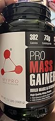Mypro Sport Nutrition High Protein Pro Mass Gainer Supplement Powder ...