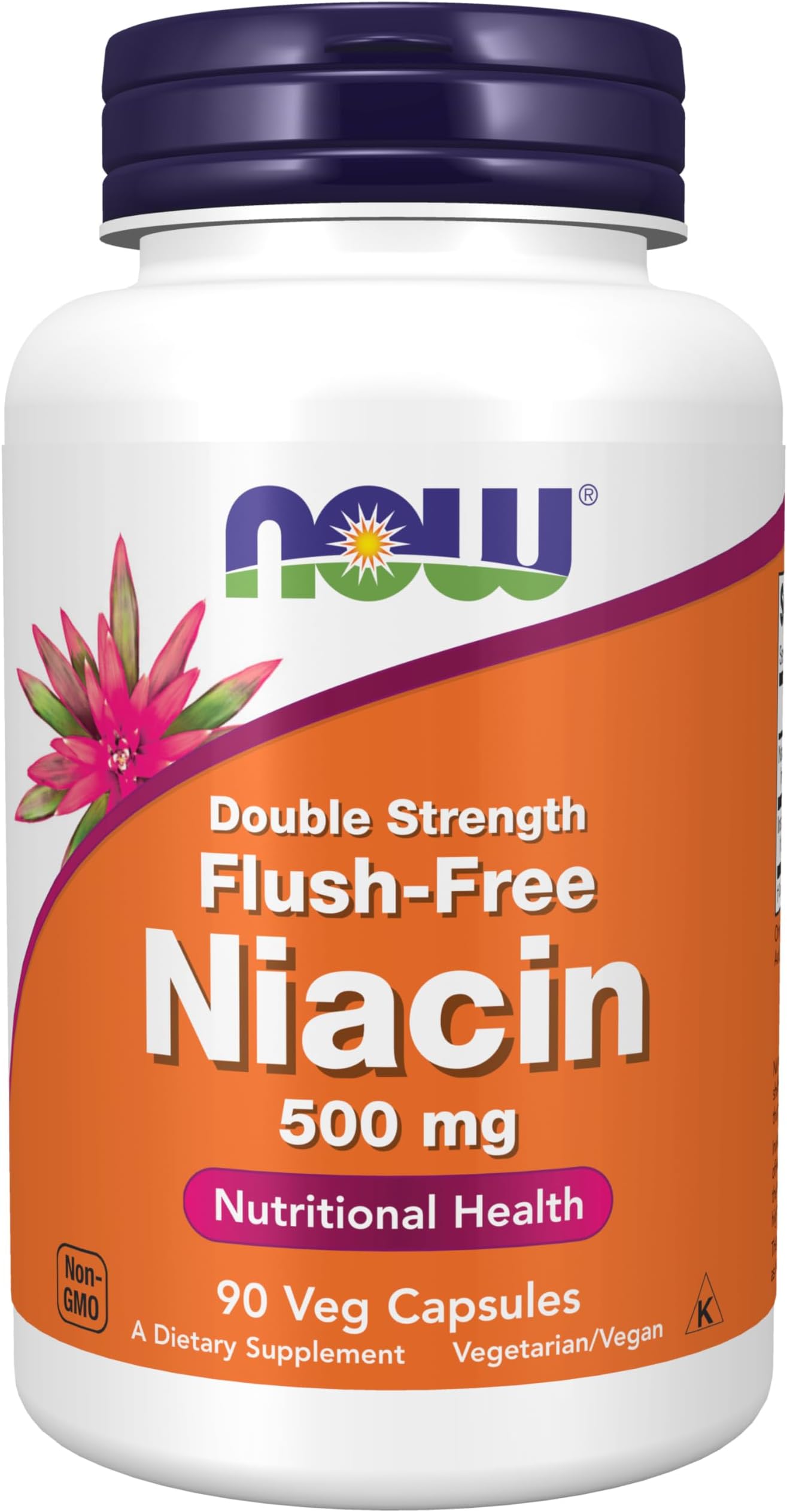 Amazon.com: NOW Foods Supplements, Niacin (Vitamin B-3) 500 mg, Flush ...