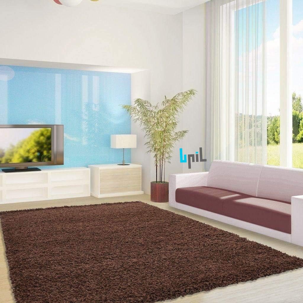 PRIME PLUS EXTRA THICK HEAVY 5CM PILE SOFT SHAGGY RUGS MODERN AREA RUGS ...