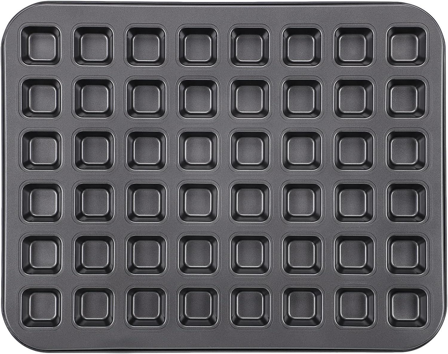 Amazon.com: Beasea Mini Brownie Bite Pan with Dividers, 1 Pack 48 Mini ...
