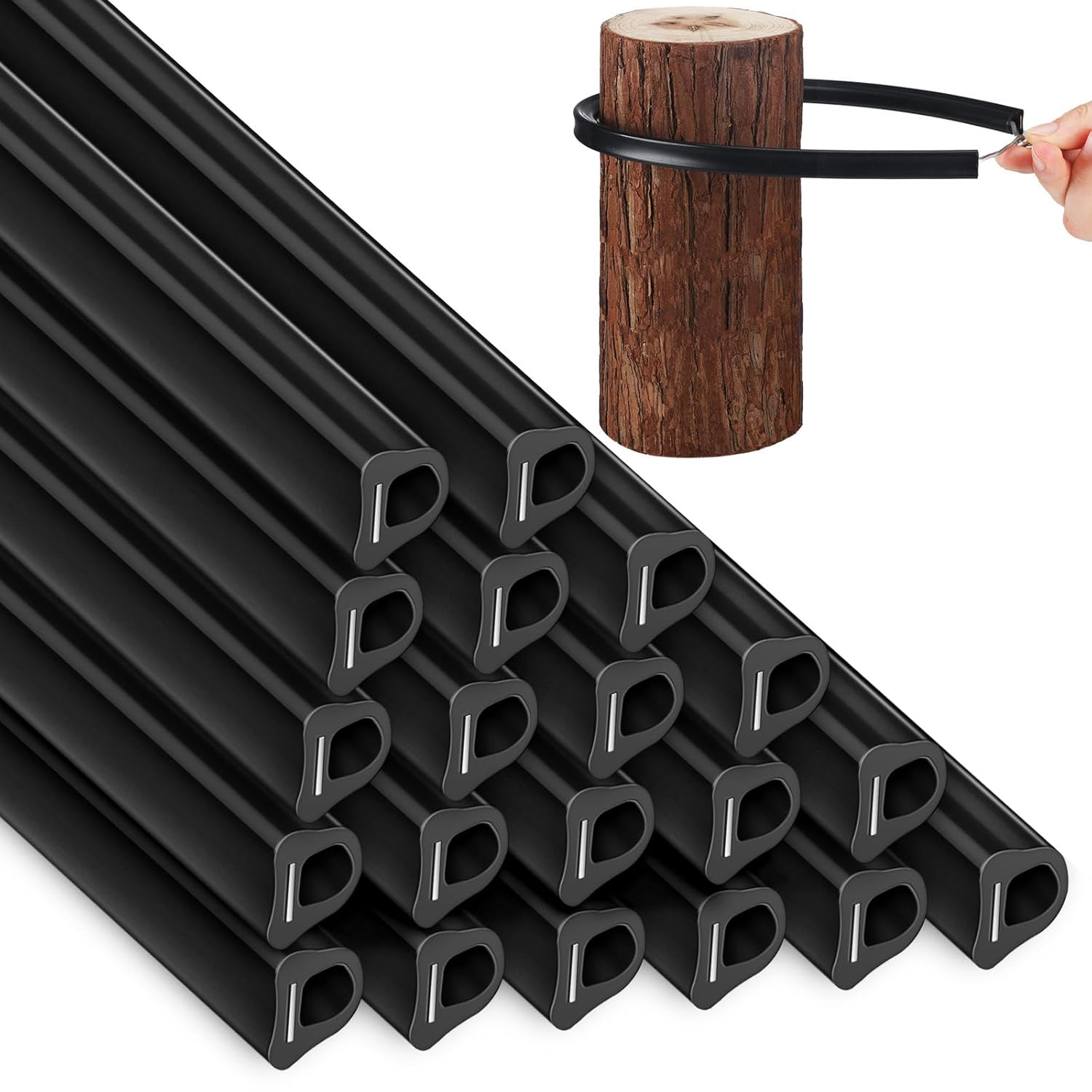 Amazon.com: Pushglossy 20" Electric Fence Underground Wire Insulator ...