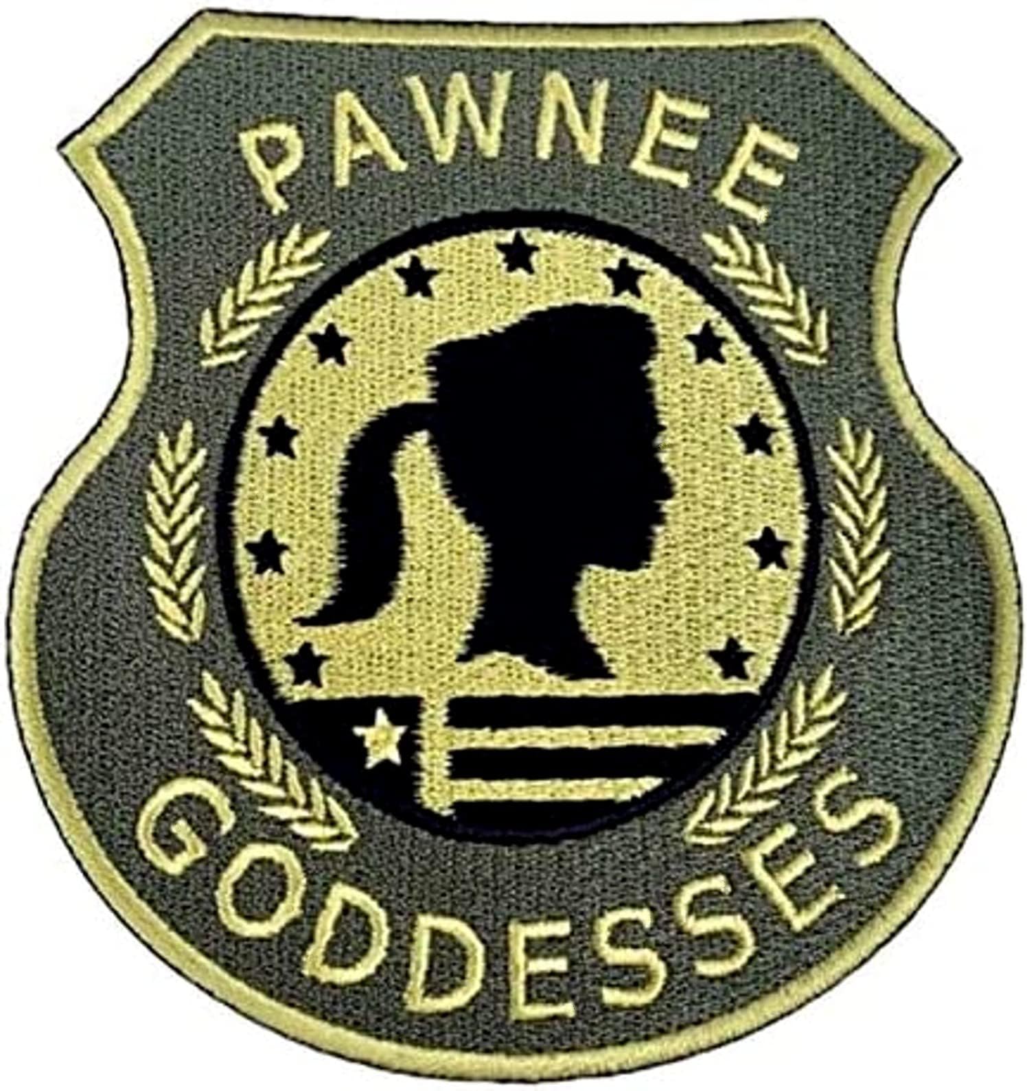 Amazon.com: Pawnee Goddesses Patch (4 Inch) Fully Embroidered Iron-on ...