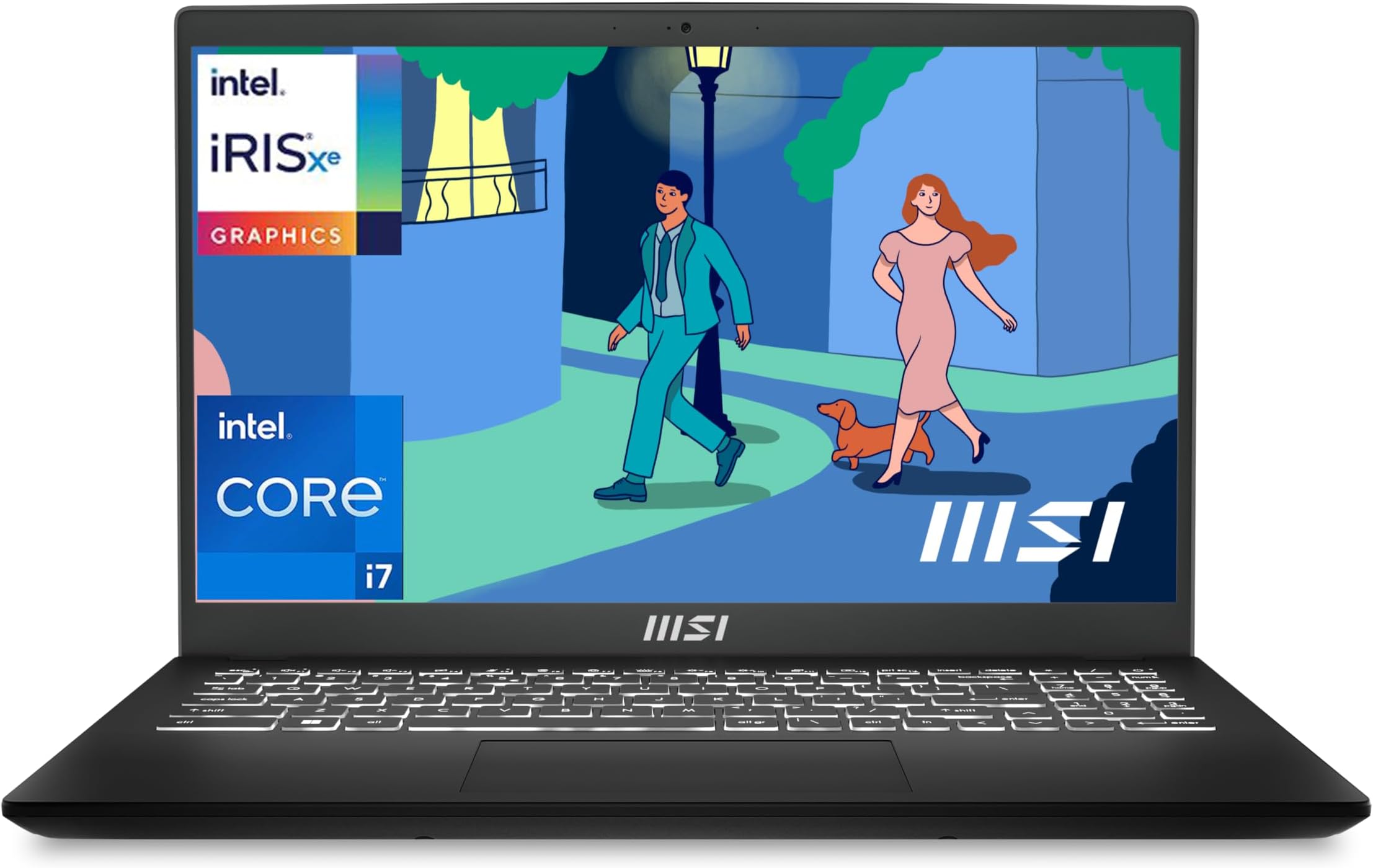 MSI Modern 15 H, Intel 13th Gen i7-13700H, 40CM Thin & Light Laptop ...