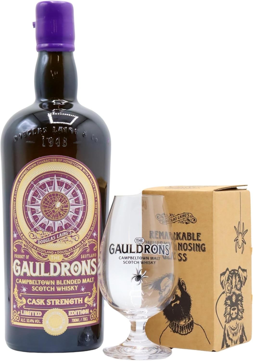 The Gauldrons - Branded Glass & Cask Strength Blended Malt - Whisky ...