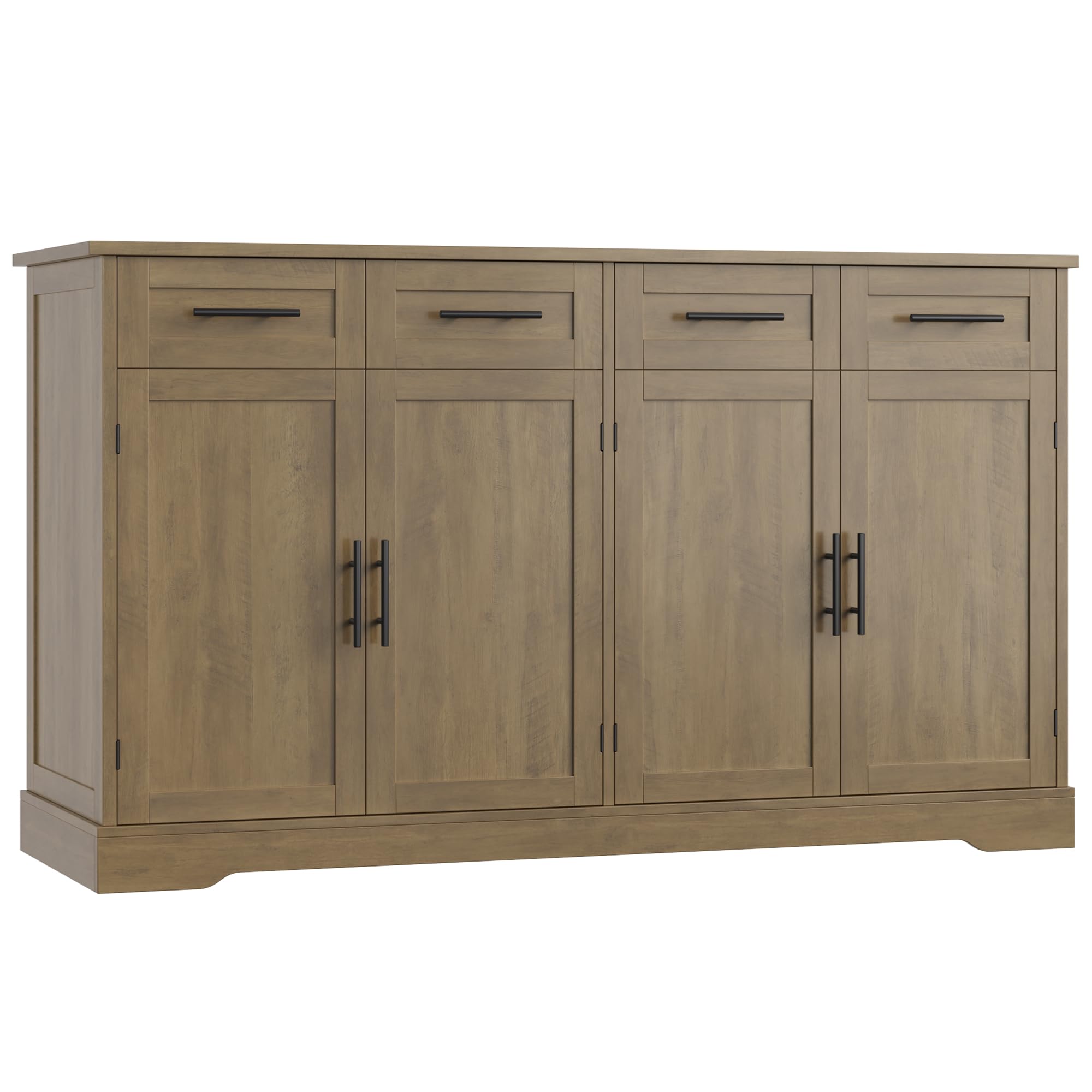Amazon.com - HOSTACK 60" Large Buffet Sideboard with Storage, 36" Tall ...