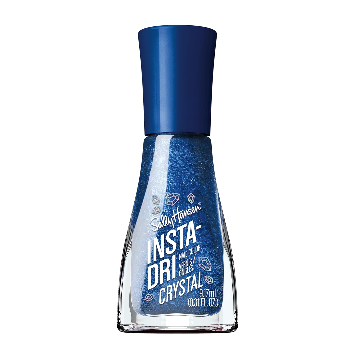 Amazon.com : Sally Hansen Insta-Dri Crystals Nail Polish | Quick Dry ...