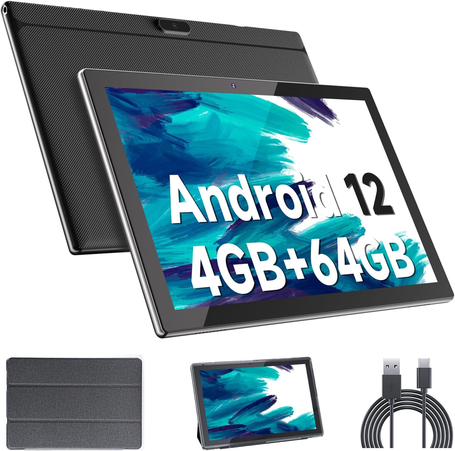 Amazon.com : 2024 Newest Android 14 Tablet, 10inch Kids Tablet , Octa ...