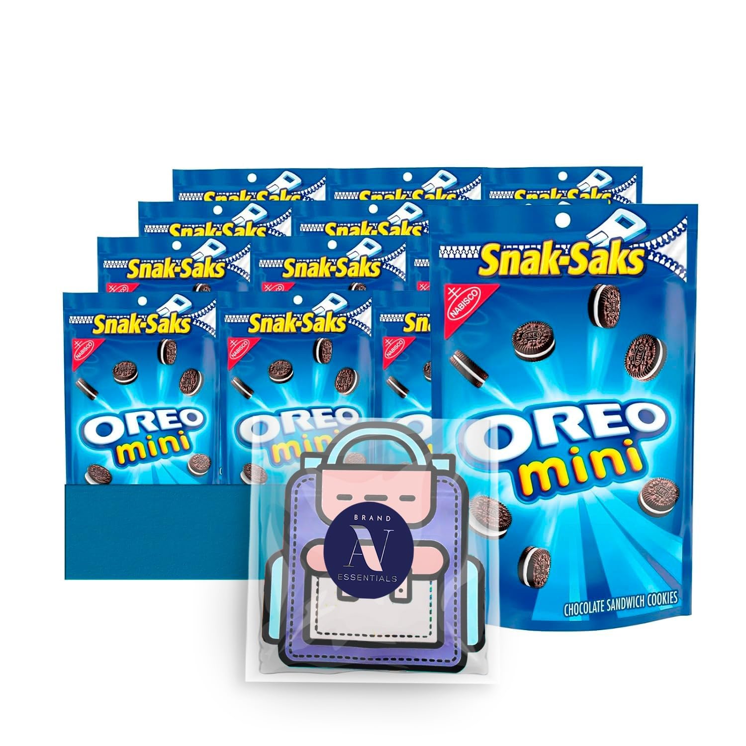 Snapklik.com : OREO Mini 24- Packs Of Mario Bros Chocolate Sandwich Cookies