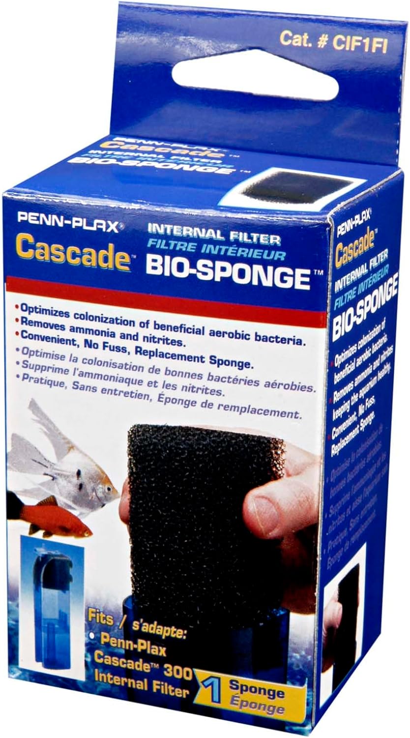 Penn-Plax Cascade 300 Internal Bio Sponge Filter : Amazon.ca: Pet Supplies