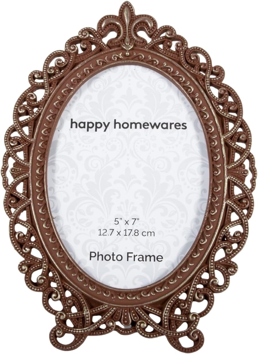 Amazon.com - Happy Homewares Ornate Aged Bronze Scrollwork Designed ...
