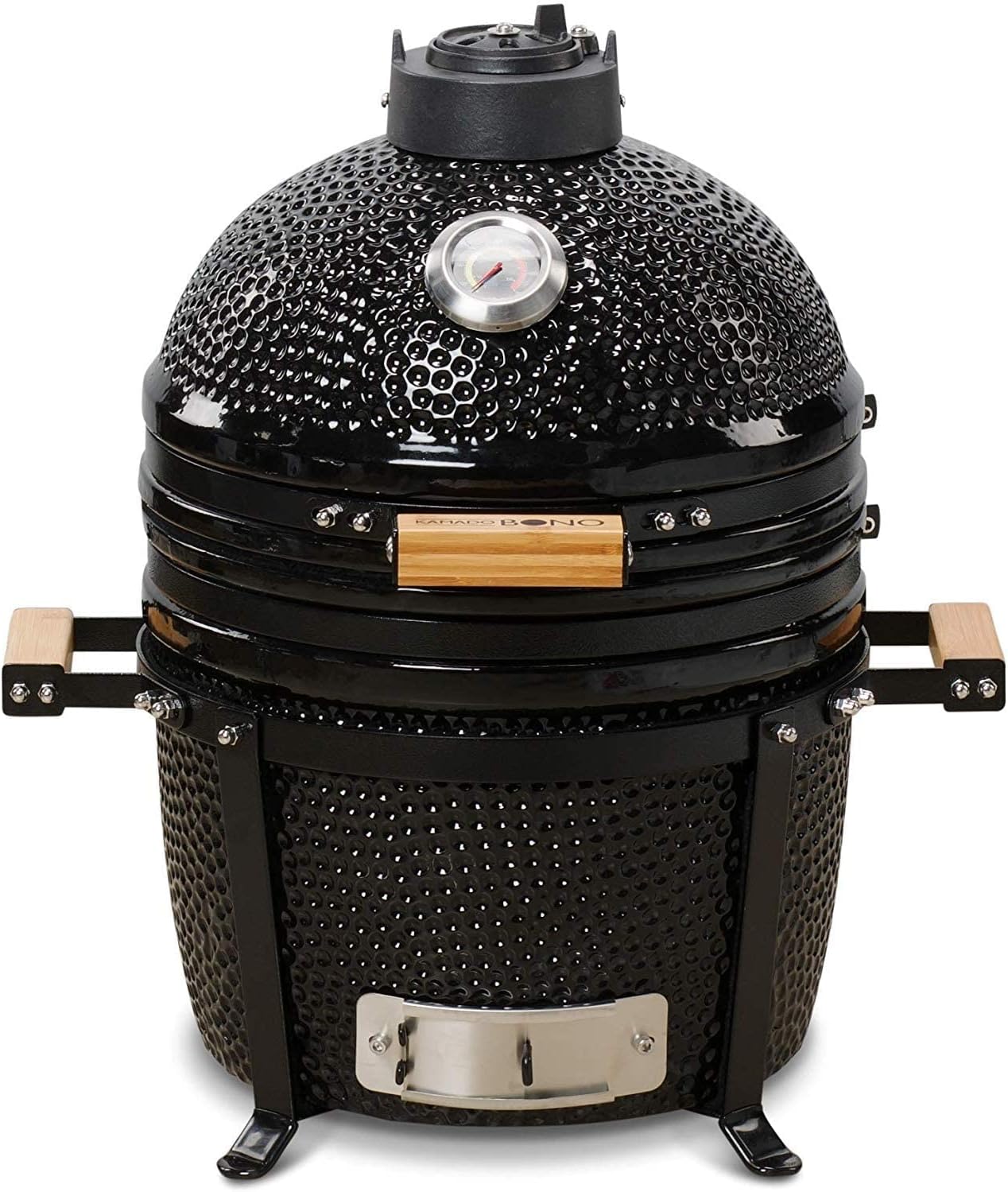 Boss Grill The Egg - 18 Inch Ceramic Kamado Charcoal Egg BBQ with Cover ...