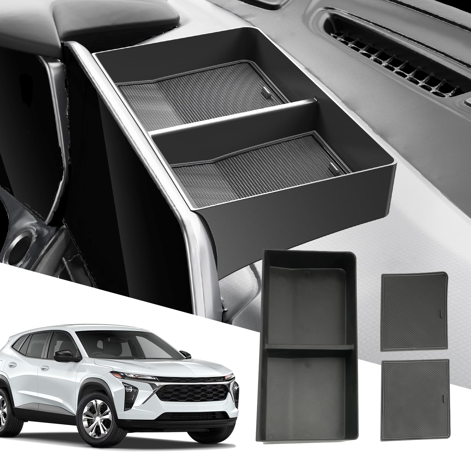 Snapklik.com : For 2024 2025 Chevrolet Trax Center Console Organizer ...