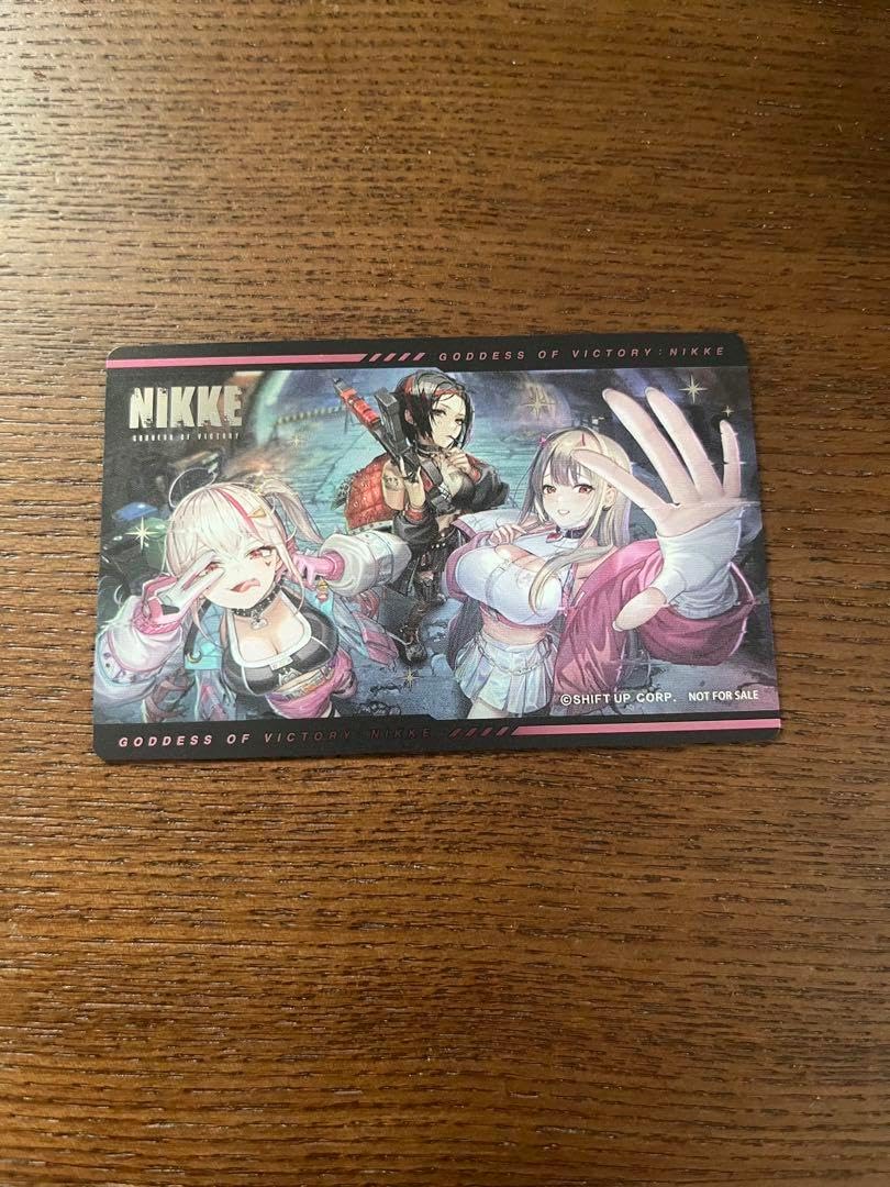Amazon.com: ノーブランド品 Victory Goddess Nikke · Nike Gangar Metal Card ...