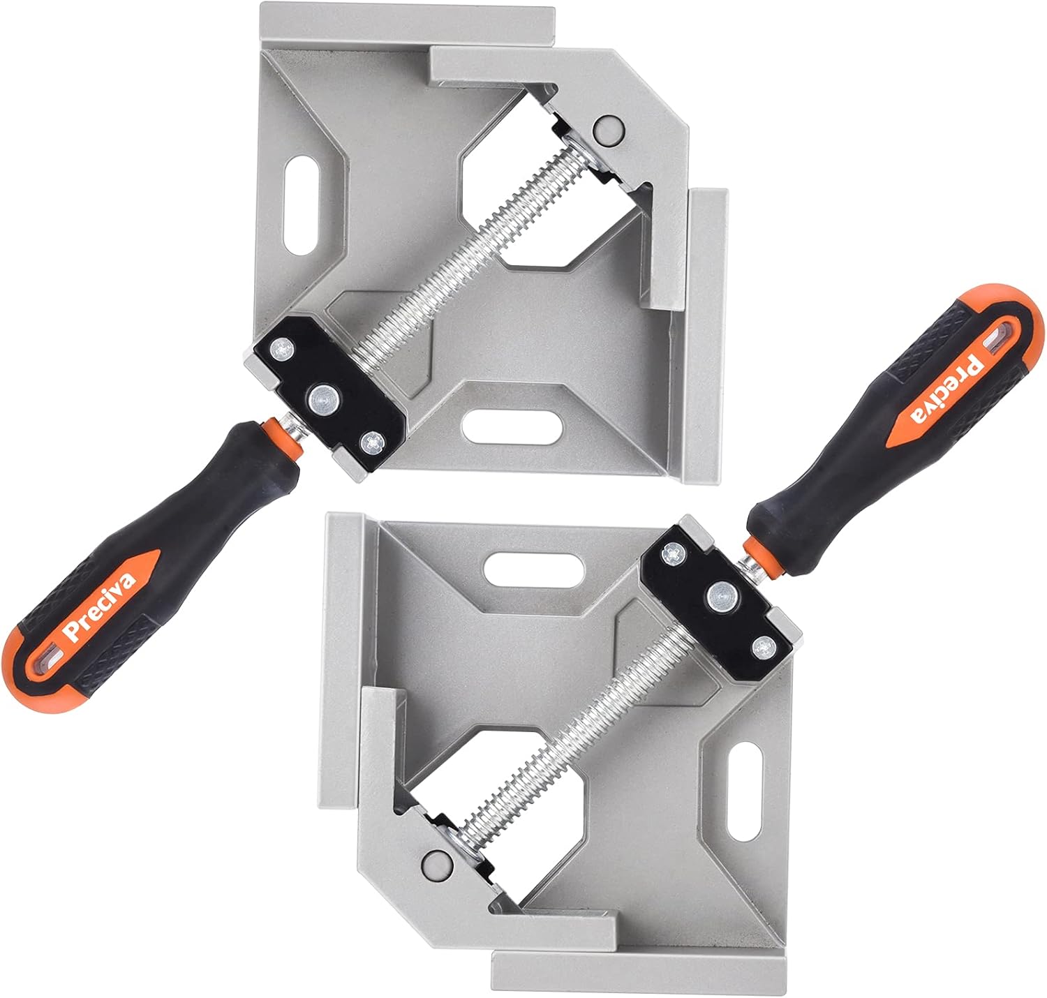 Right Angle Clamp, Preciva 2PCS-90 Degree Corner Clamps with Adjustable ...