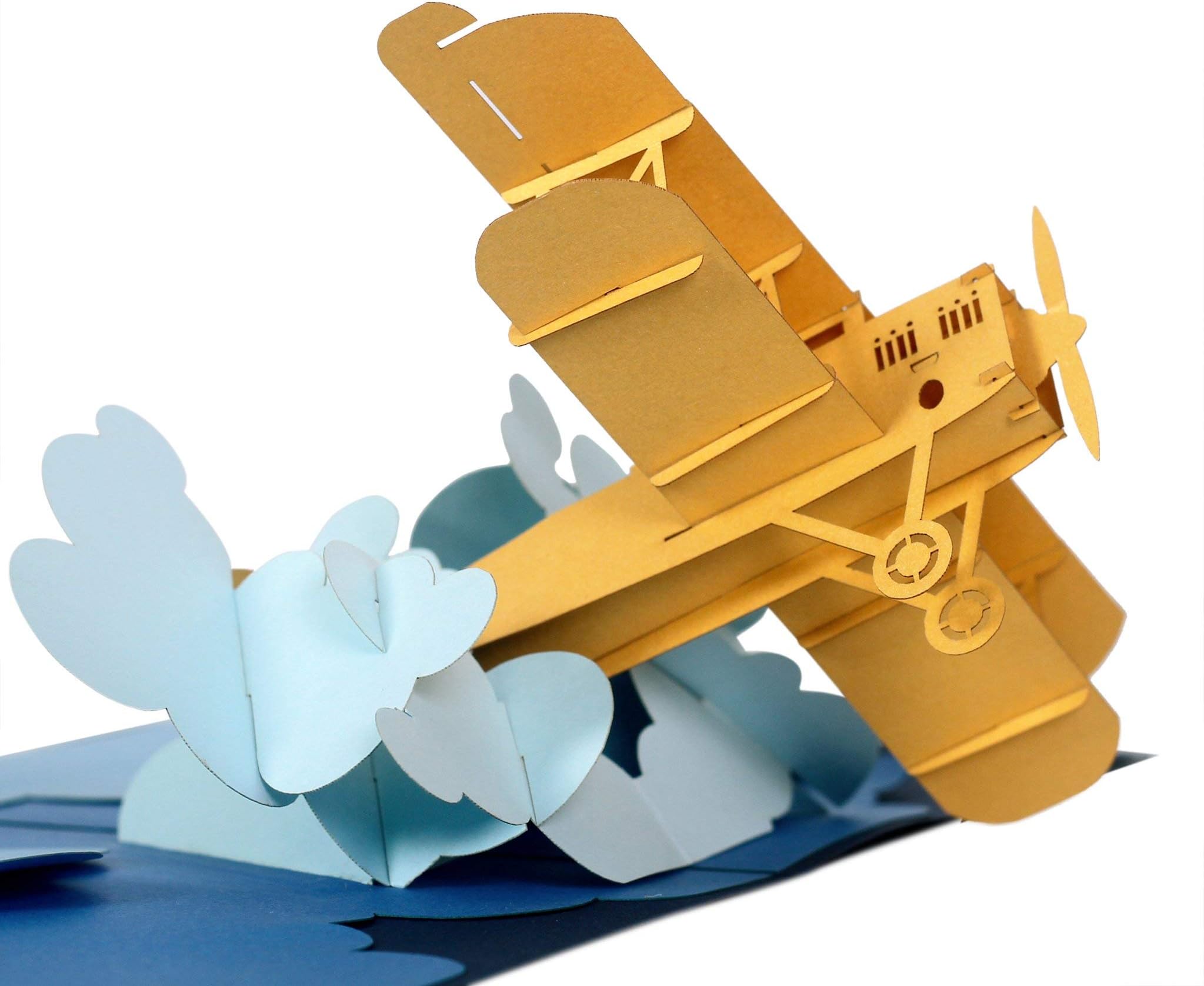 Amazon.com : POP CARD EXPRESS Fighter Jet Birthday Card - Retirement ...