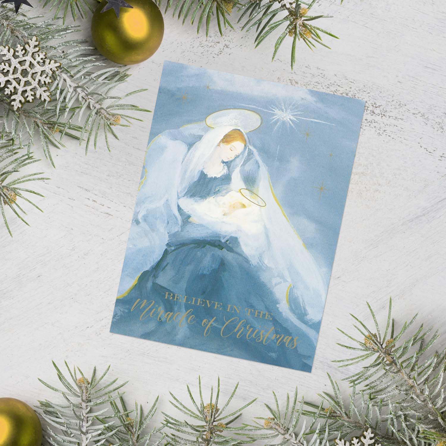 Homemade Christian Christmas Cards