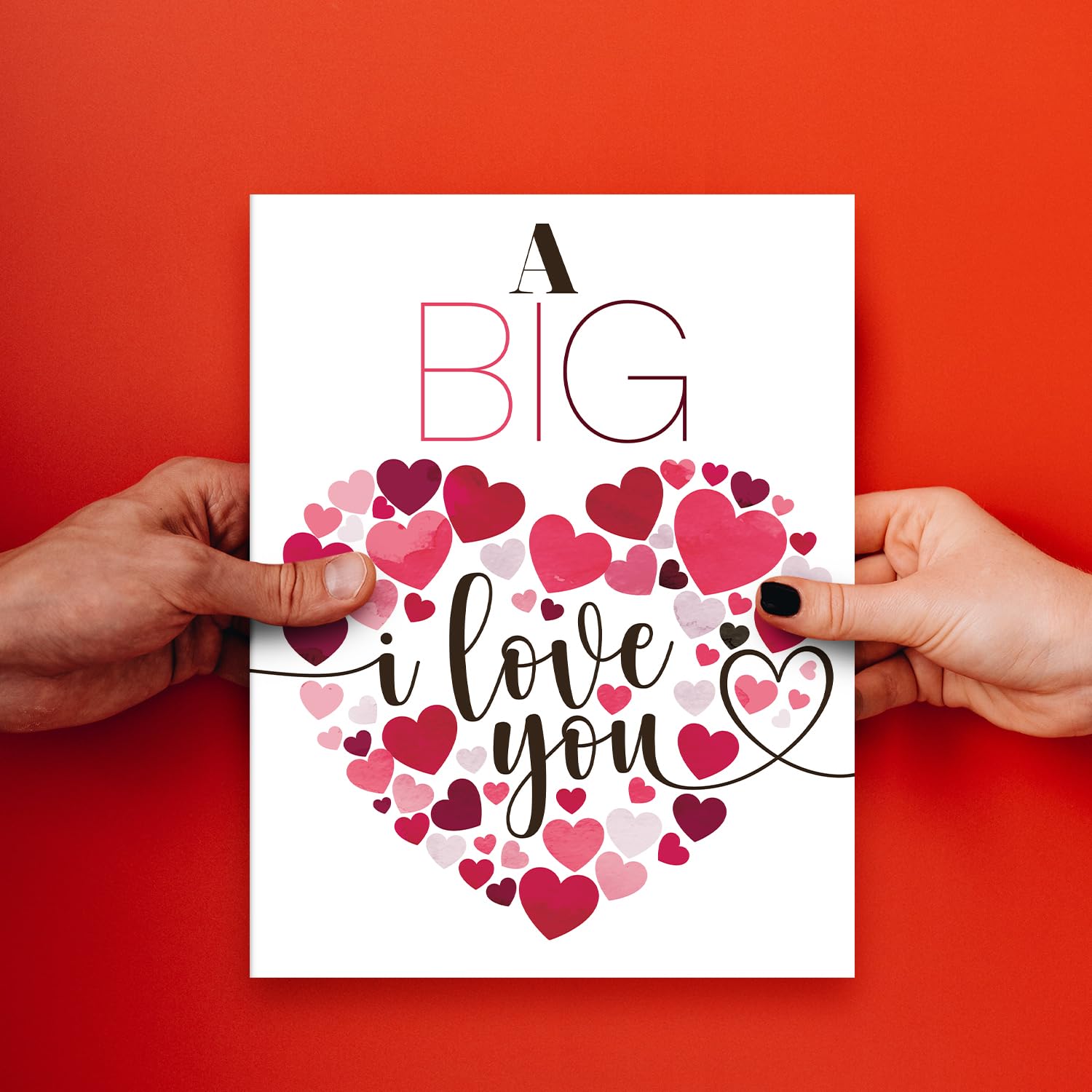 Snapklik.com : "A Big I Love You" Big Valentines Day Greeting Cards And ...