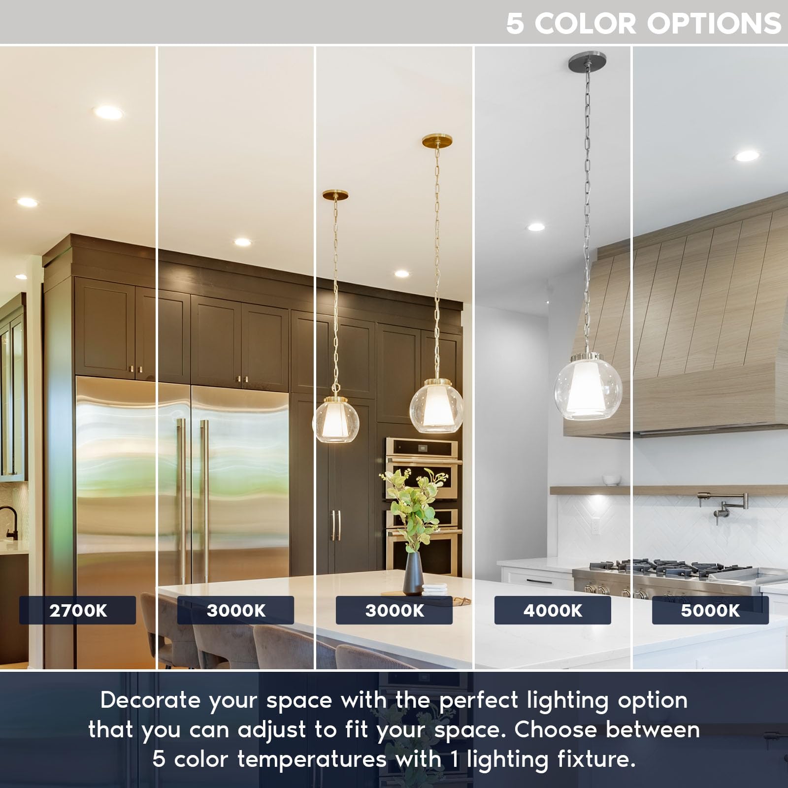 5 Inch Recessed Lighting LUXRITE 5 In. Ultra Thin Canless Integrated