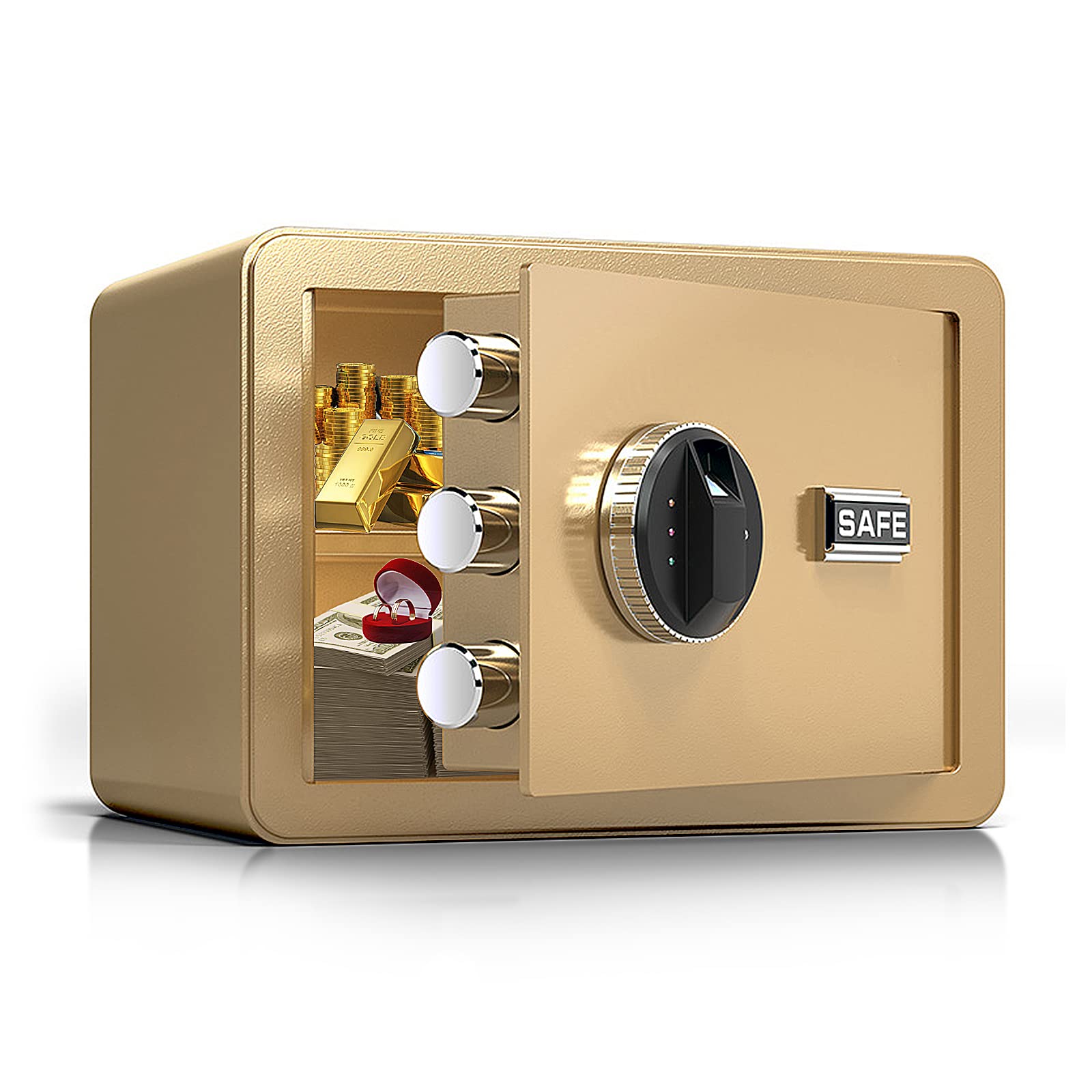 Safe Box Fireproof Waterproof Home Safes And Lock Boxes Fingerprint | Desertcart Sri Lanka