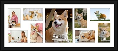 Amazon.com - DUENPY 12x30 Collage Picture Frame Displays One 8x10 inch ...