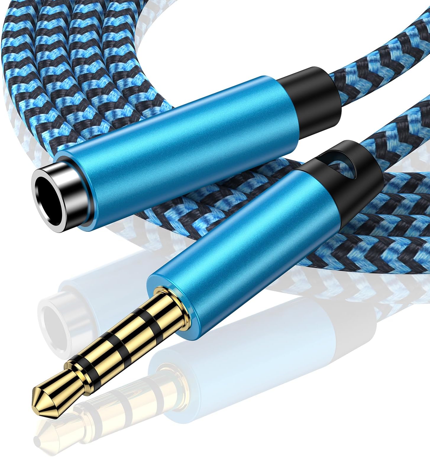 Klinke Verlängerung 1.8M Audio Aux Verlängerungskabel, Aux Kabel Kopfhörer Verlängerungskabel 3 ...