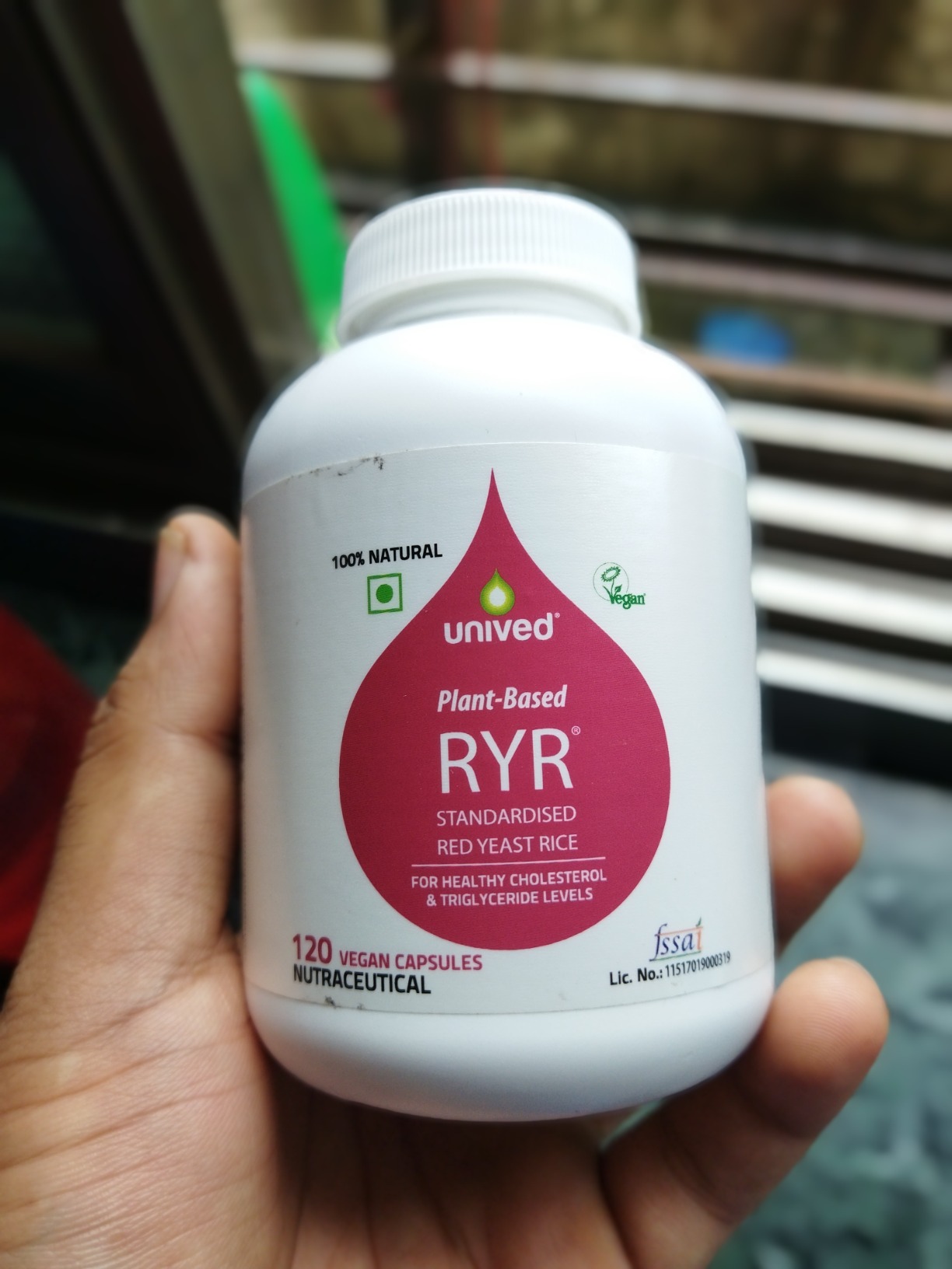 Unived Red Yeast Rice, 1200mg Per Serving, For Heart Health ...