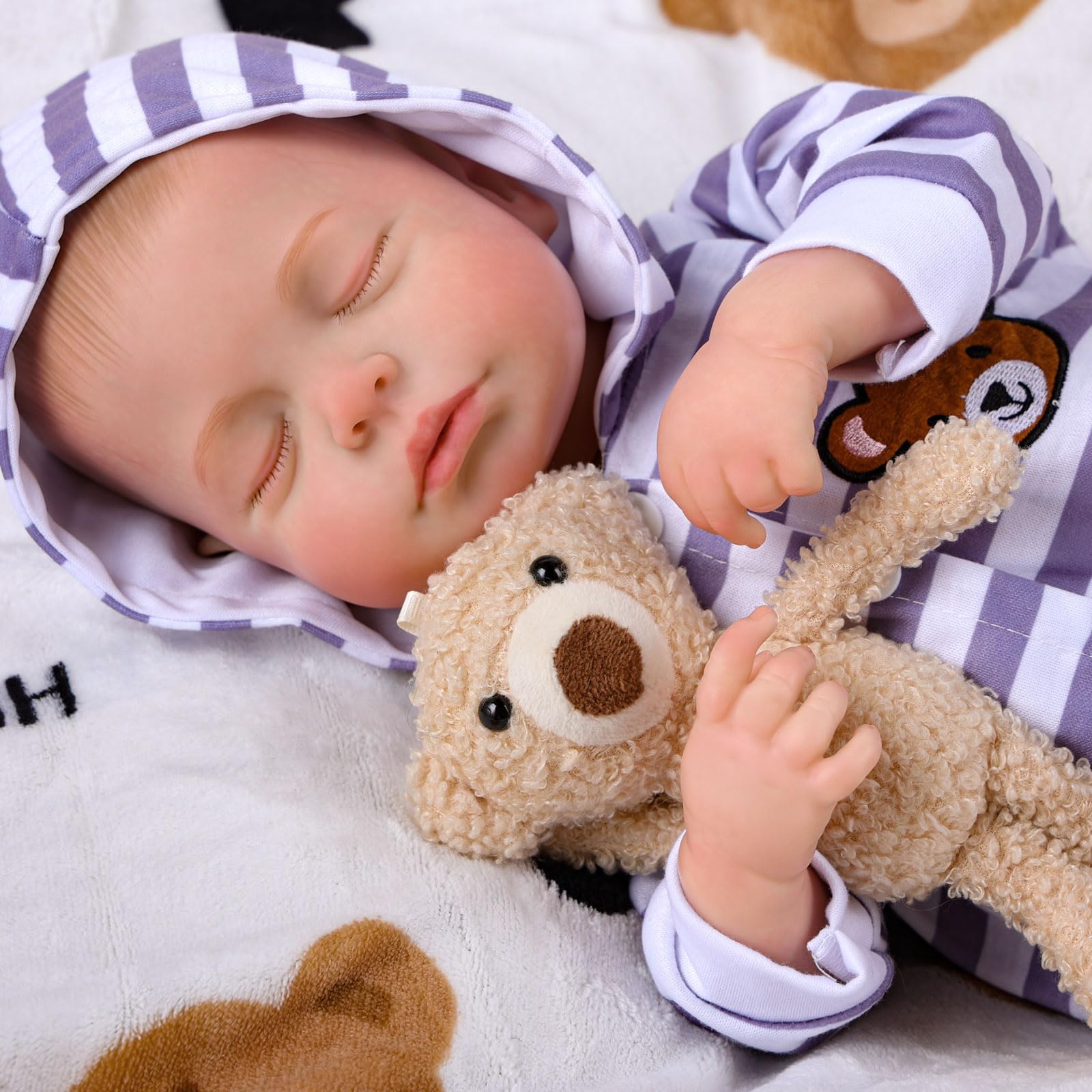 Snapklik.com : JIZHI Lifelike Reborn Baby Dolls - 20inch Soft Body ...