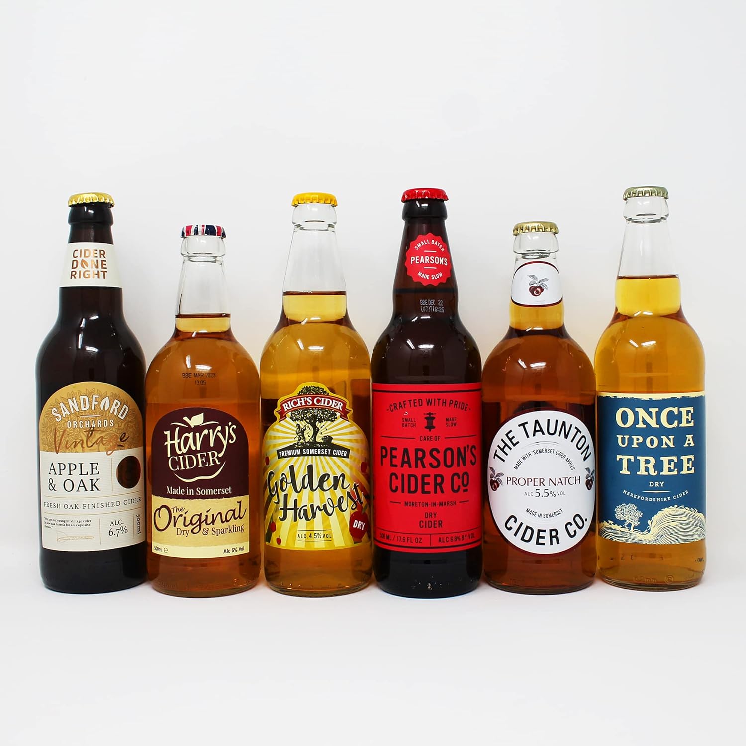 Craft Cider Gift Set - 6x 500ml Bottles Sparkling Dry Cider : Amazon.co ...