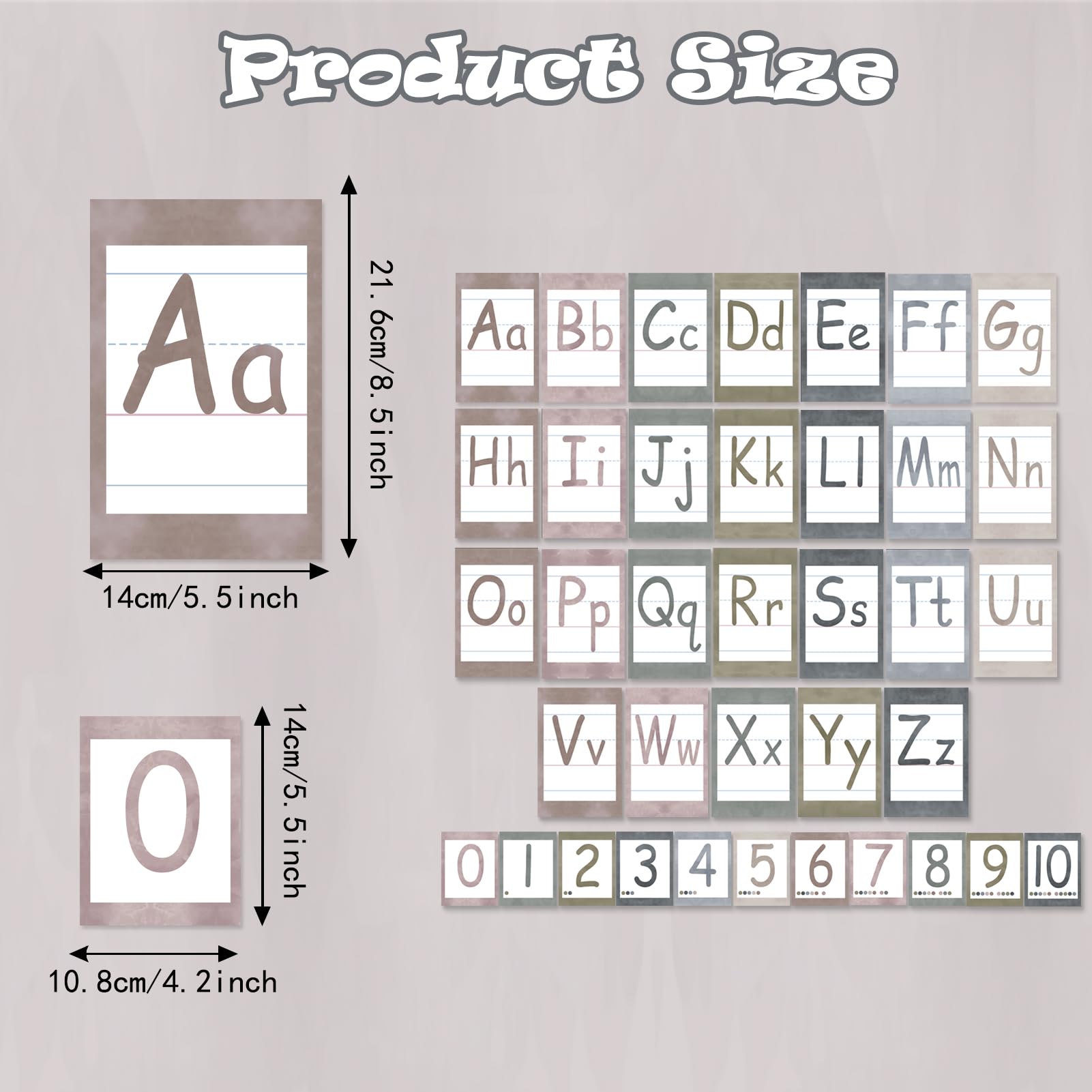 Snapklik.com : Bulletin Board Alphabet - ABC Alphabet Poster Classroom ...