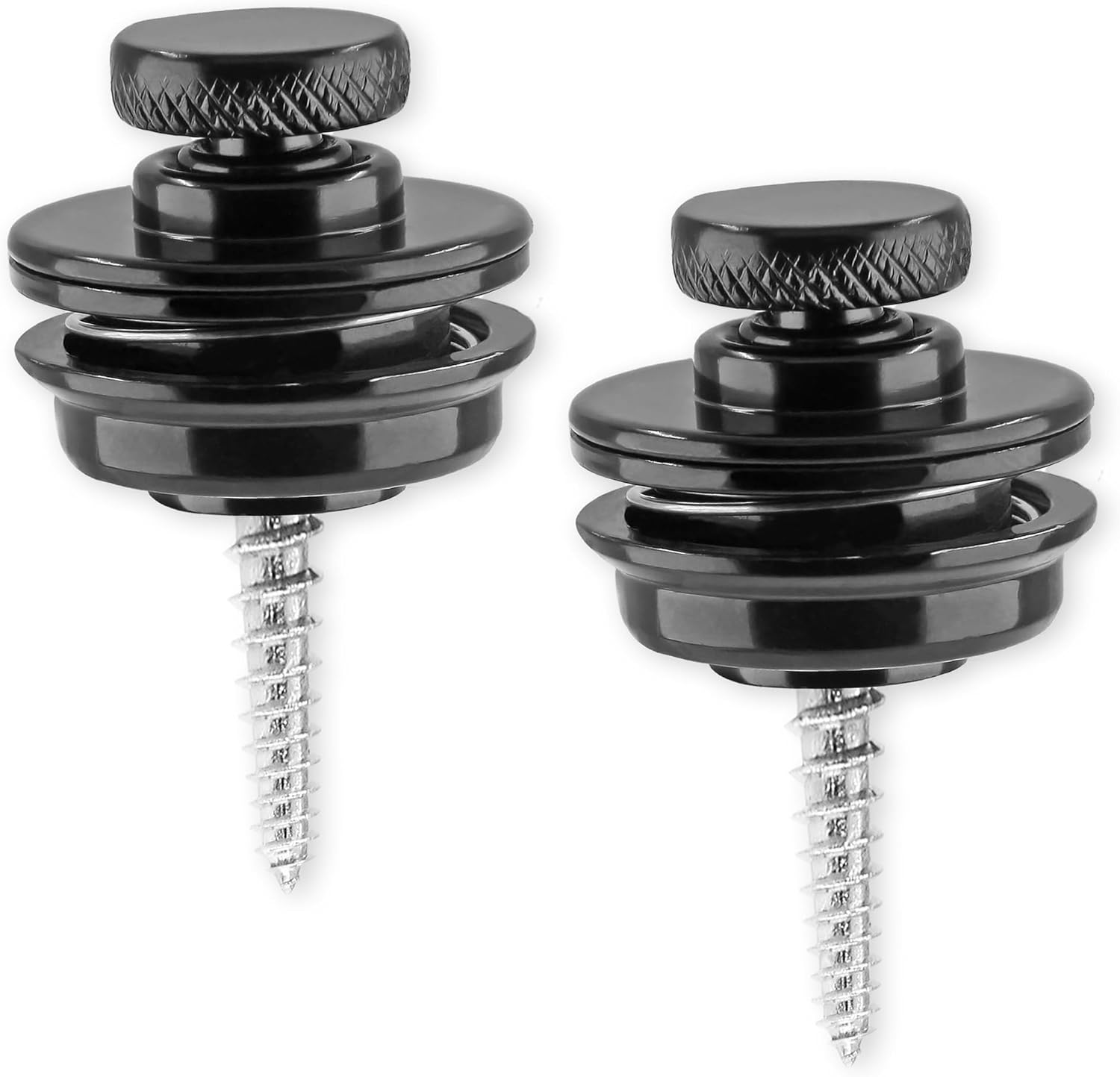 Amazon.com: 2pcs - Guitar strap lock, button quick install/release ...