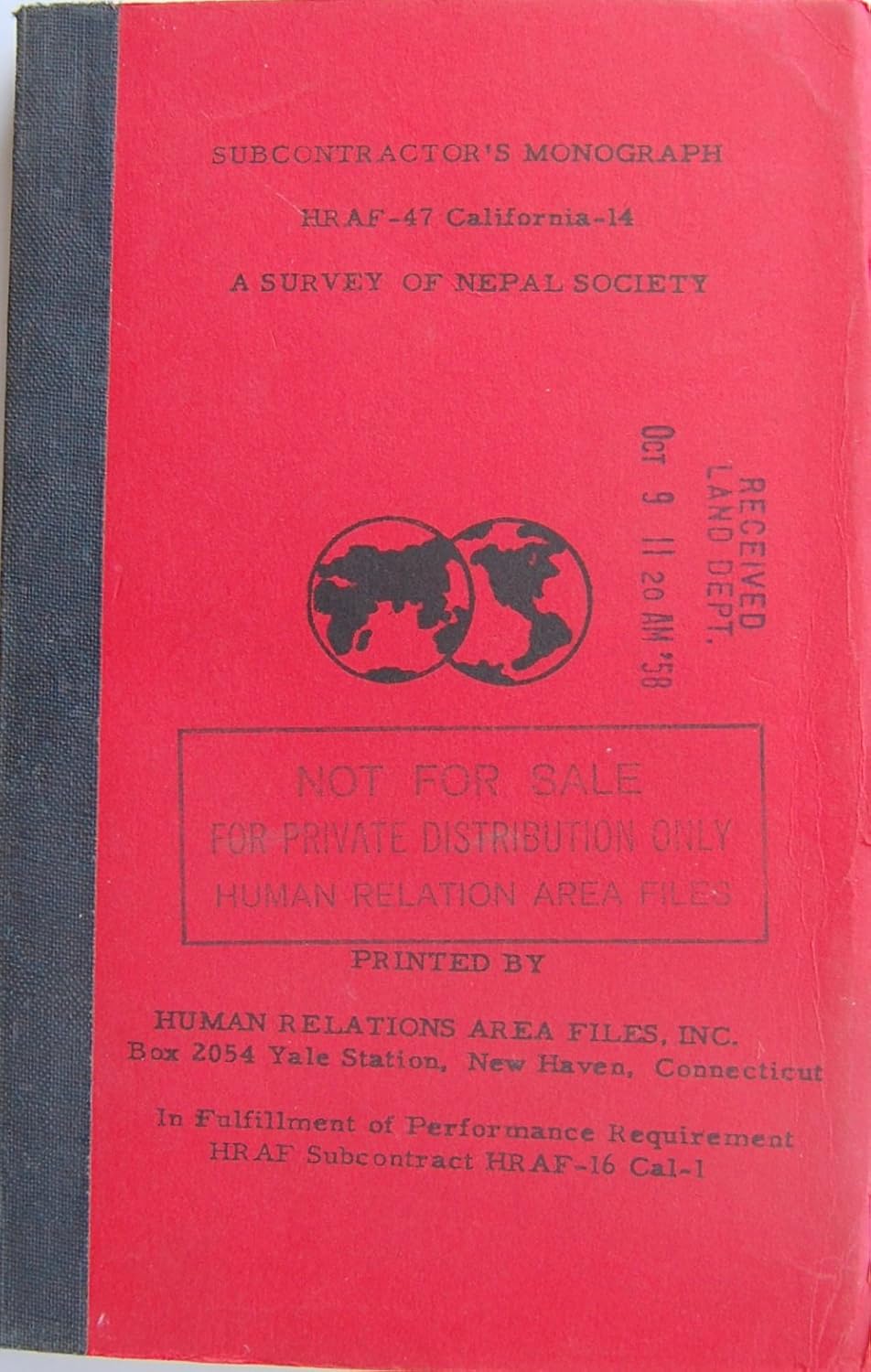 A survey of Nepal society.: Stanley Juliane Heyman Maron: Amazon.com: Books