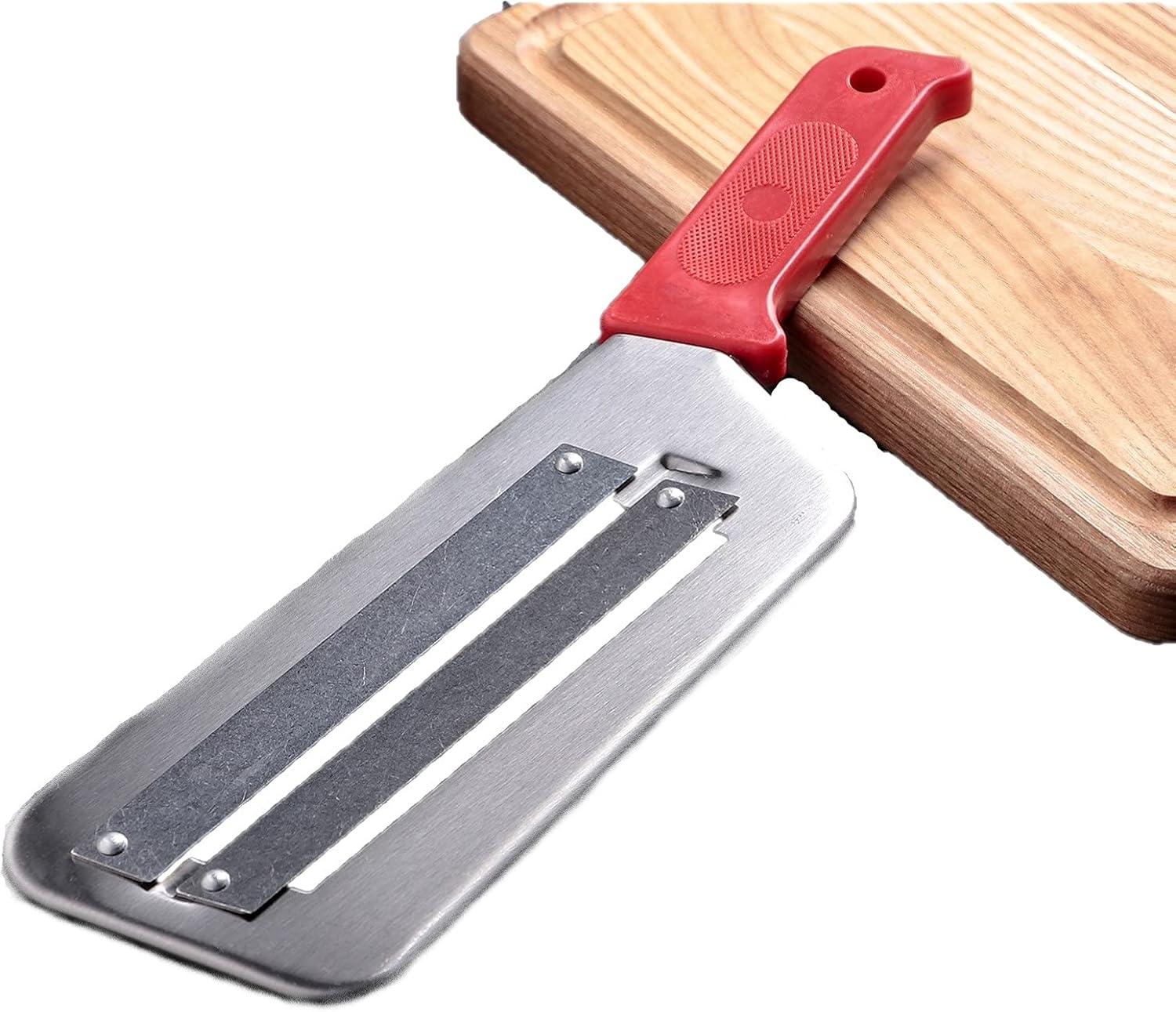 Vegetable Slicer Double 2 Slice Blade Slicing Knife Fish Scale Cleaner ...