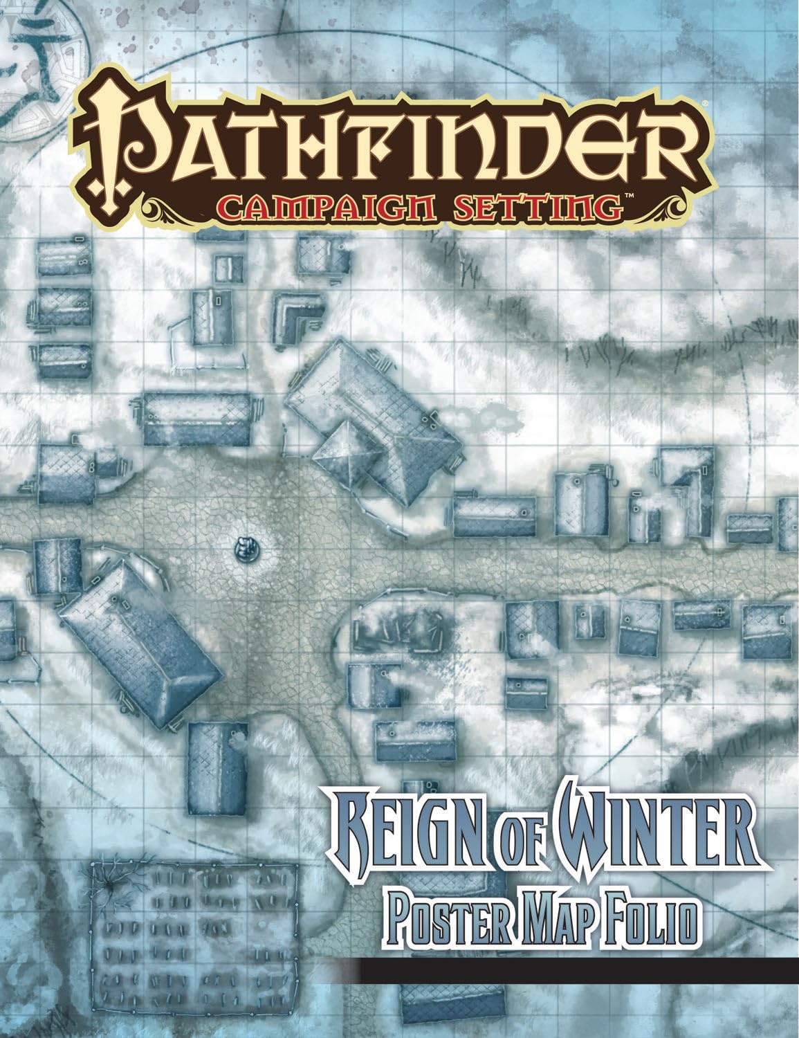 Pathfinder Campaign Setting: Reign of Winter Poster Map Folio ...