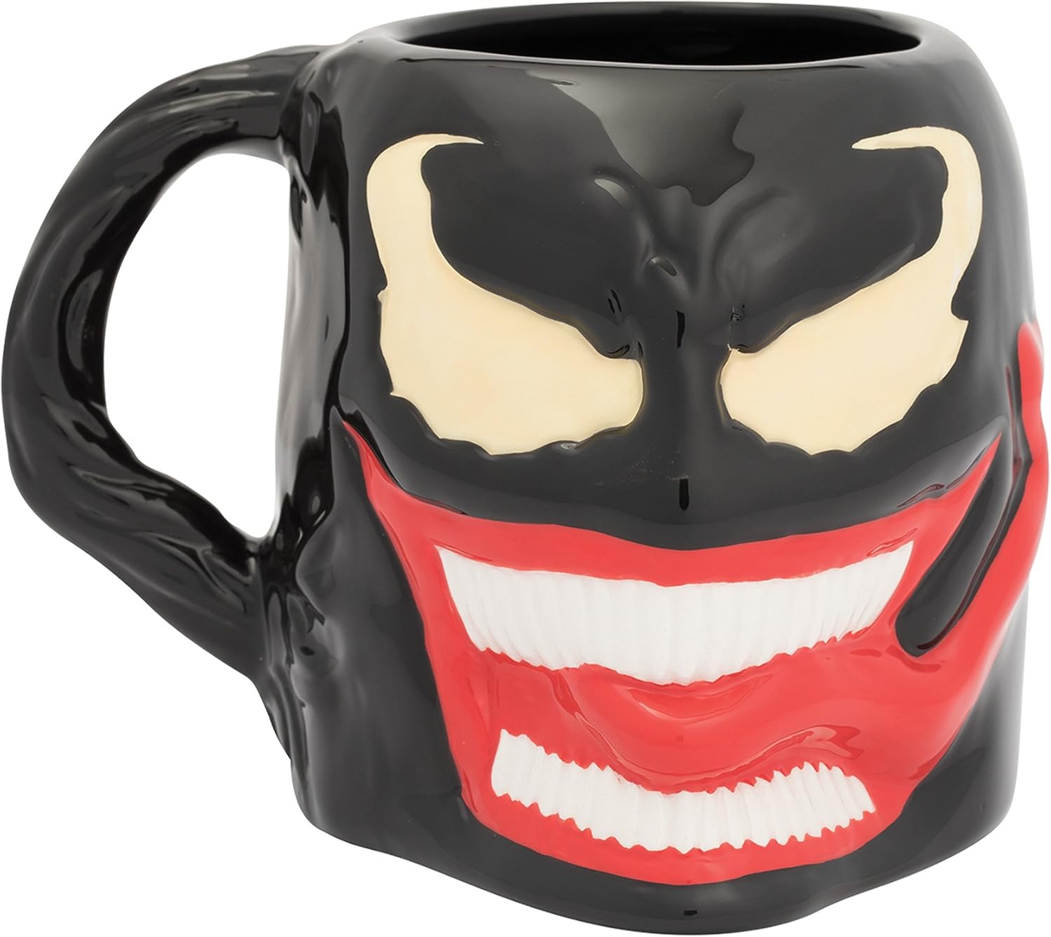Amazon.com: Vandor Marvel Venom 20 oz. Premium Sculpted Ceramic Mug ...