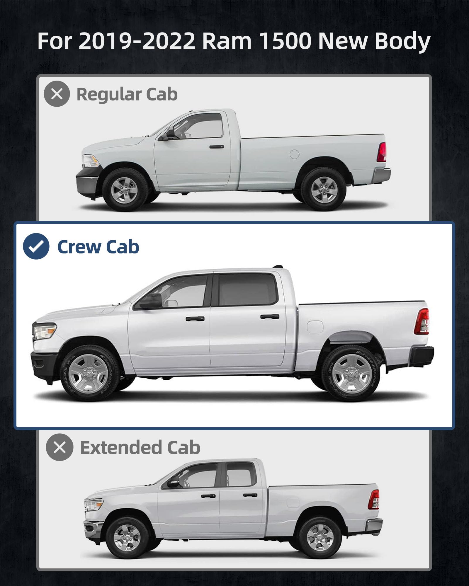 Snapklik.com : KYBOLT Running Boards Compatible