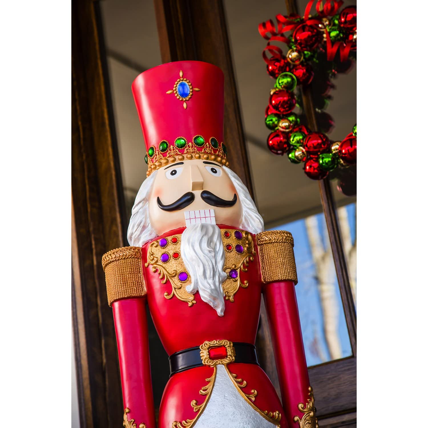 Evergreen 4.5 Foot Tall Nutcracker Christmas Decor Indoor Outdoor ...