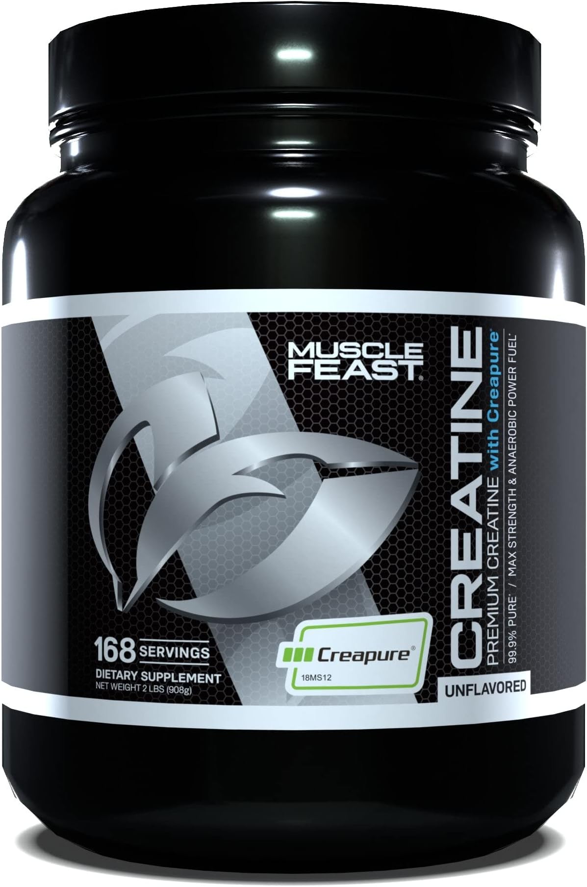 Amazon.com: Muscle Feast Creapure Creatine Monohydrate Powder for ...