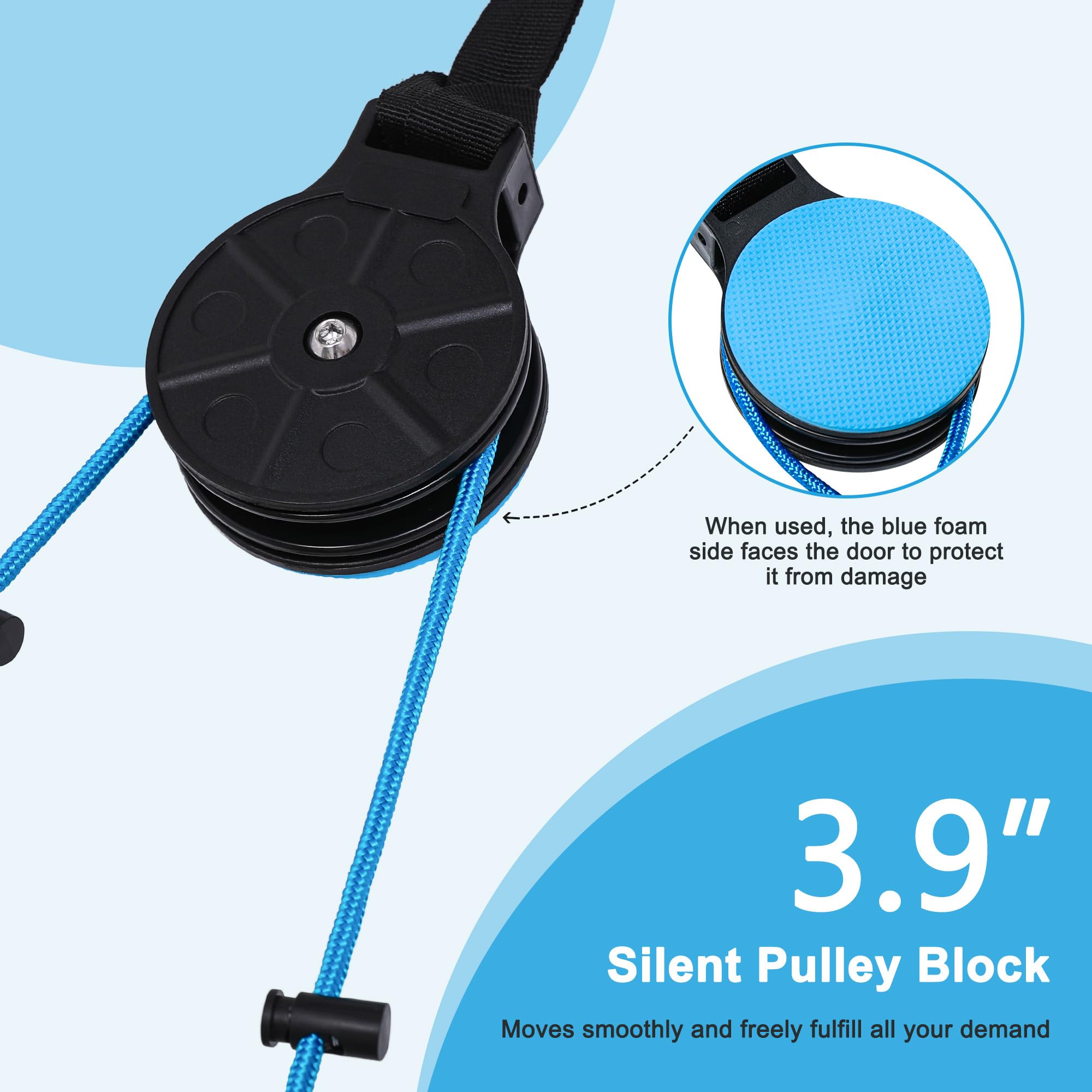 Snapklik.com : Shoulder Pulley For Physical Therapy, Over The Door ...