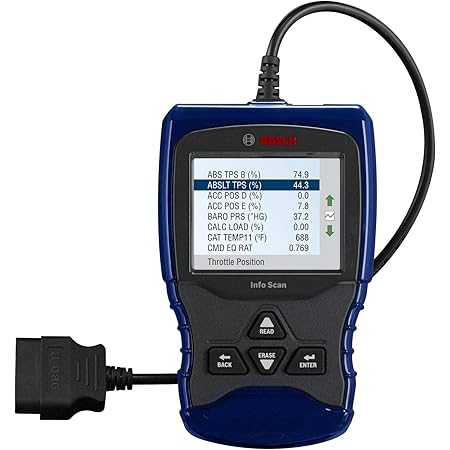 Bosch Automotive Tools OBD 1350 ProGrade OBD II Scan Tool with Brake ...