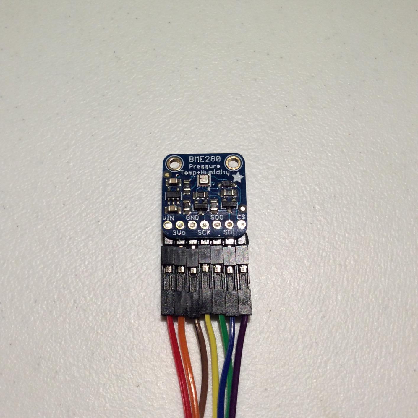 Adafruit BME280 I2C or SPI Temperature Humidity Pressure Sensor: Amazon ...