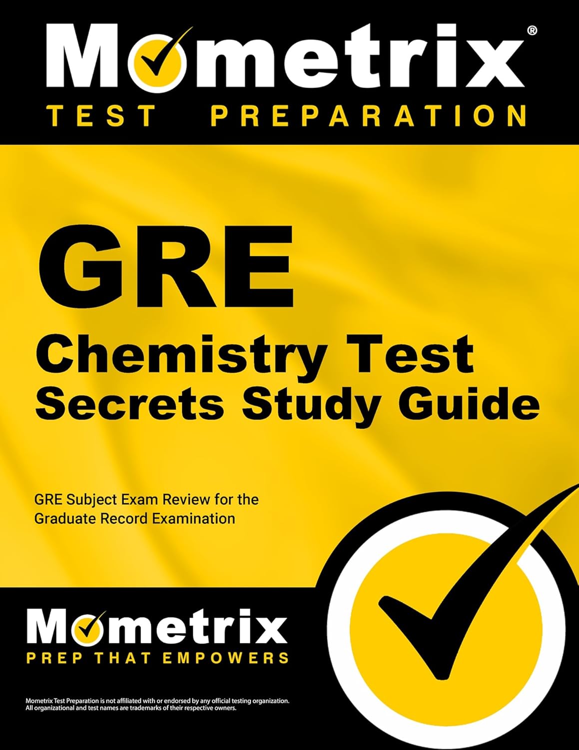 GRE Chemistry Test Secrets Study Guide: GRE Subject Exam Review for the ...
